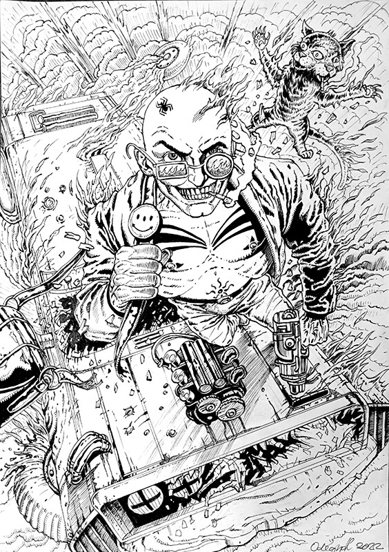 ArtStation - Transmetropolitan