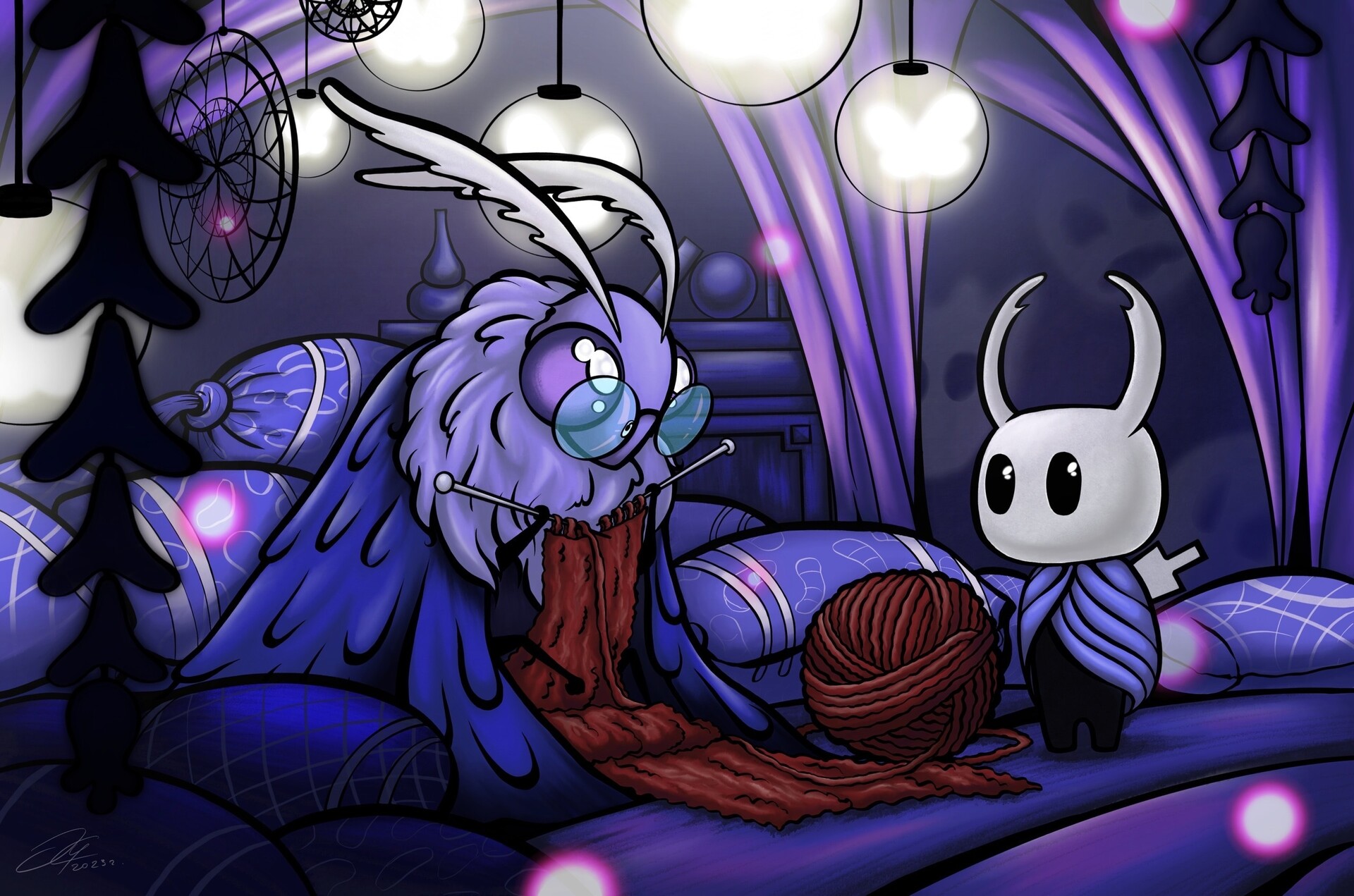 ArtStation - Grandma Seer - Hollow Knight