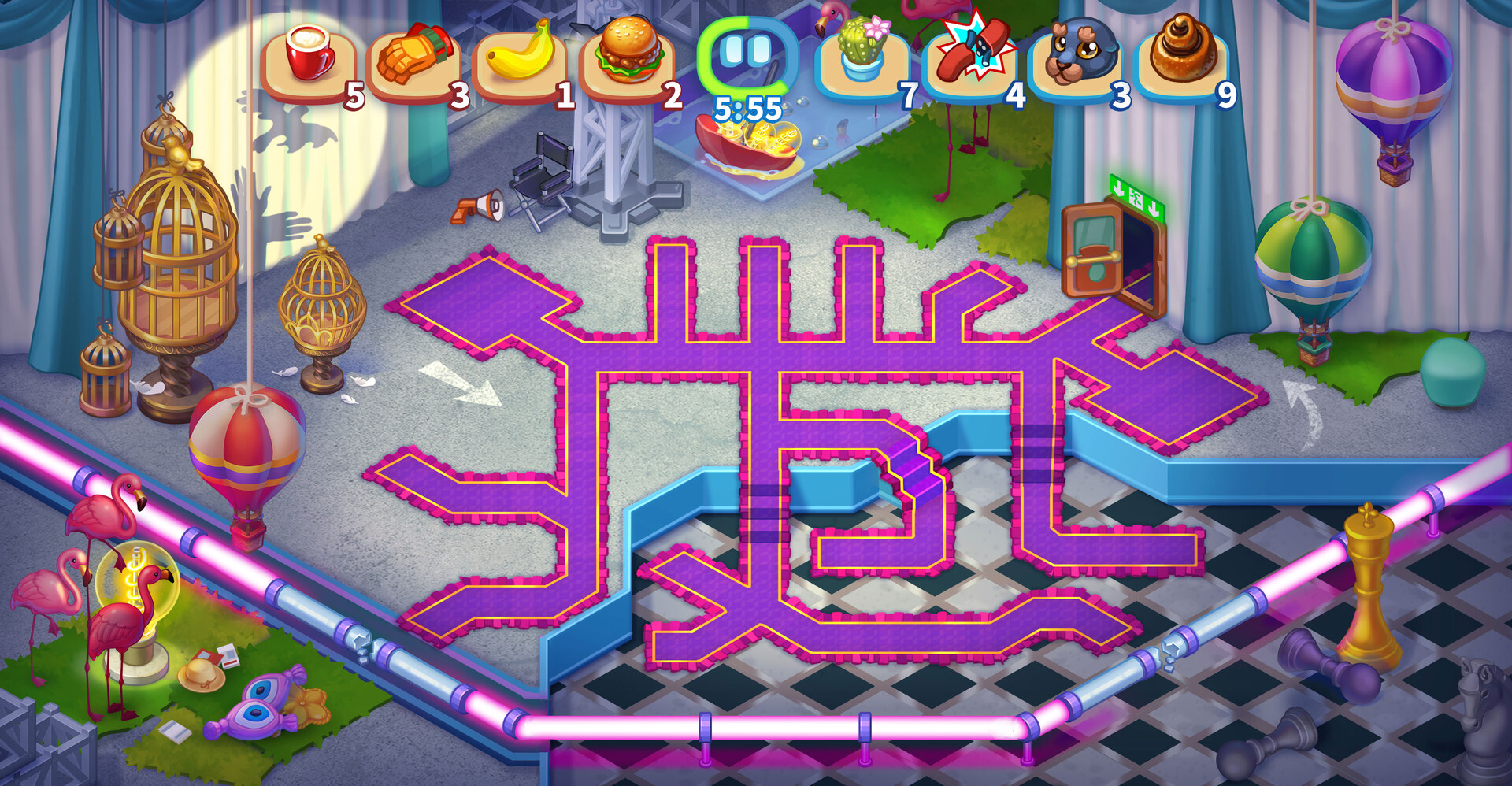 ArtStation - Game levels for Rescue Dash