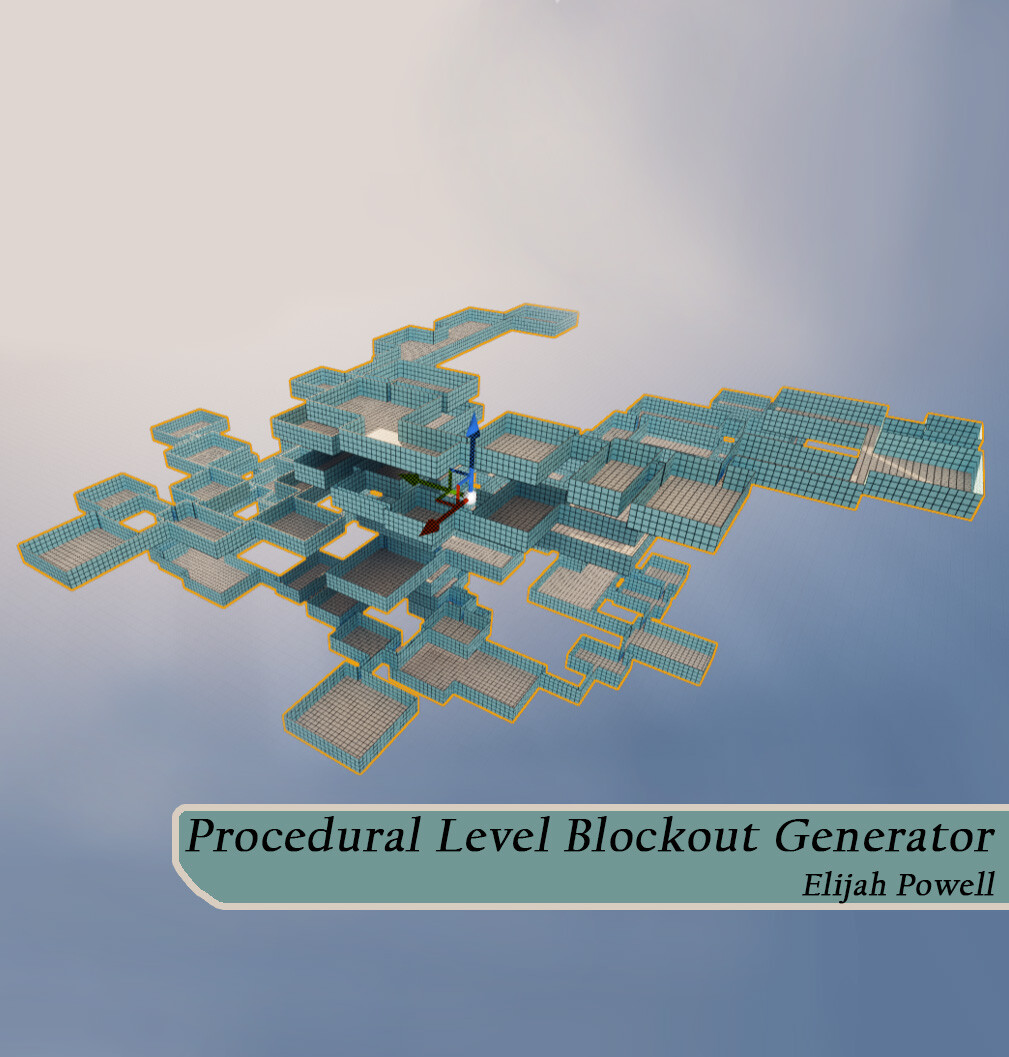 ArtStation - Procedural Level Blockout Generator