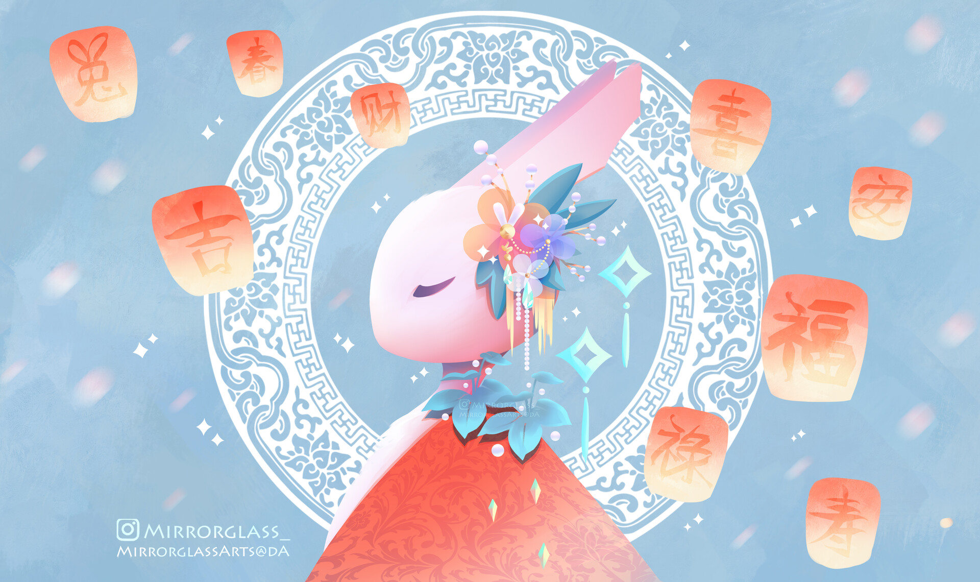 ArtStation - Rabbit new year