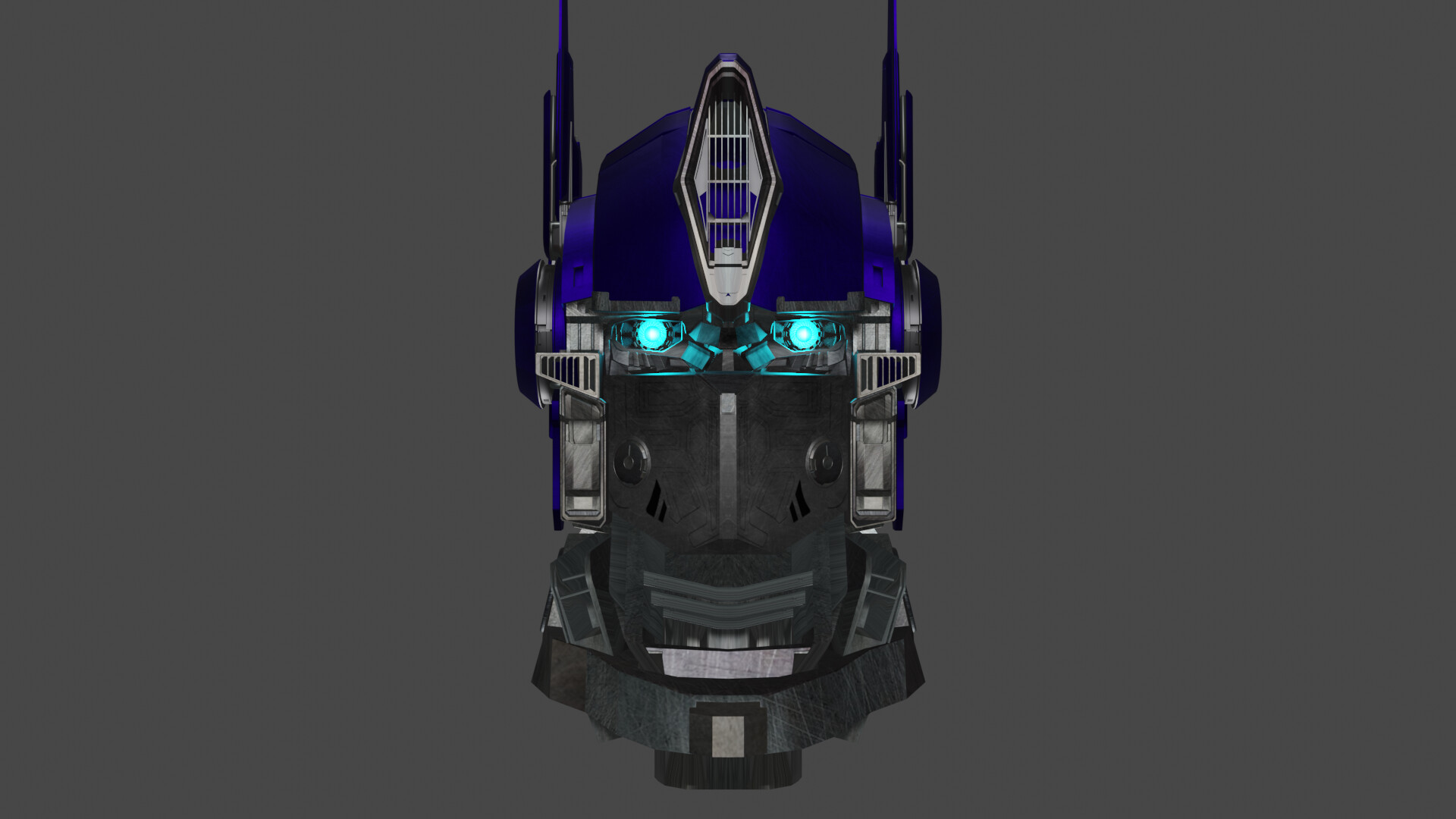 ArtStation - optimus prime head and wip body render for vrchat avatar
