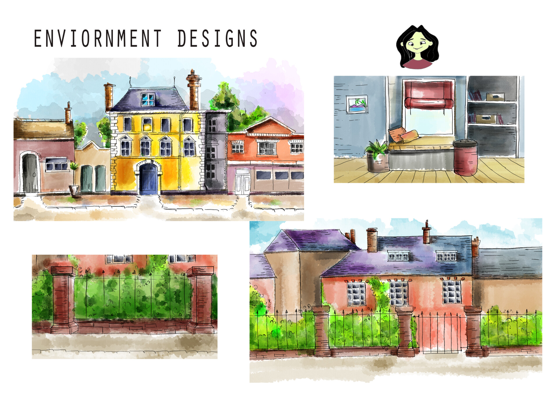 ArtStation - Enviornment Uni work