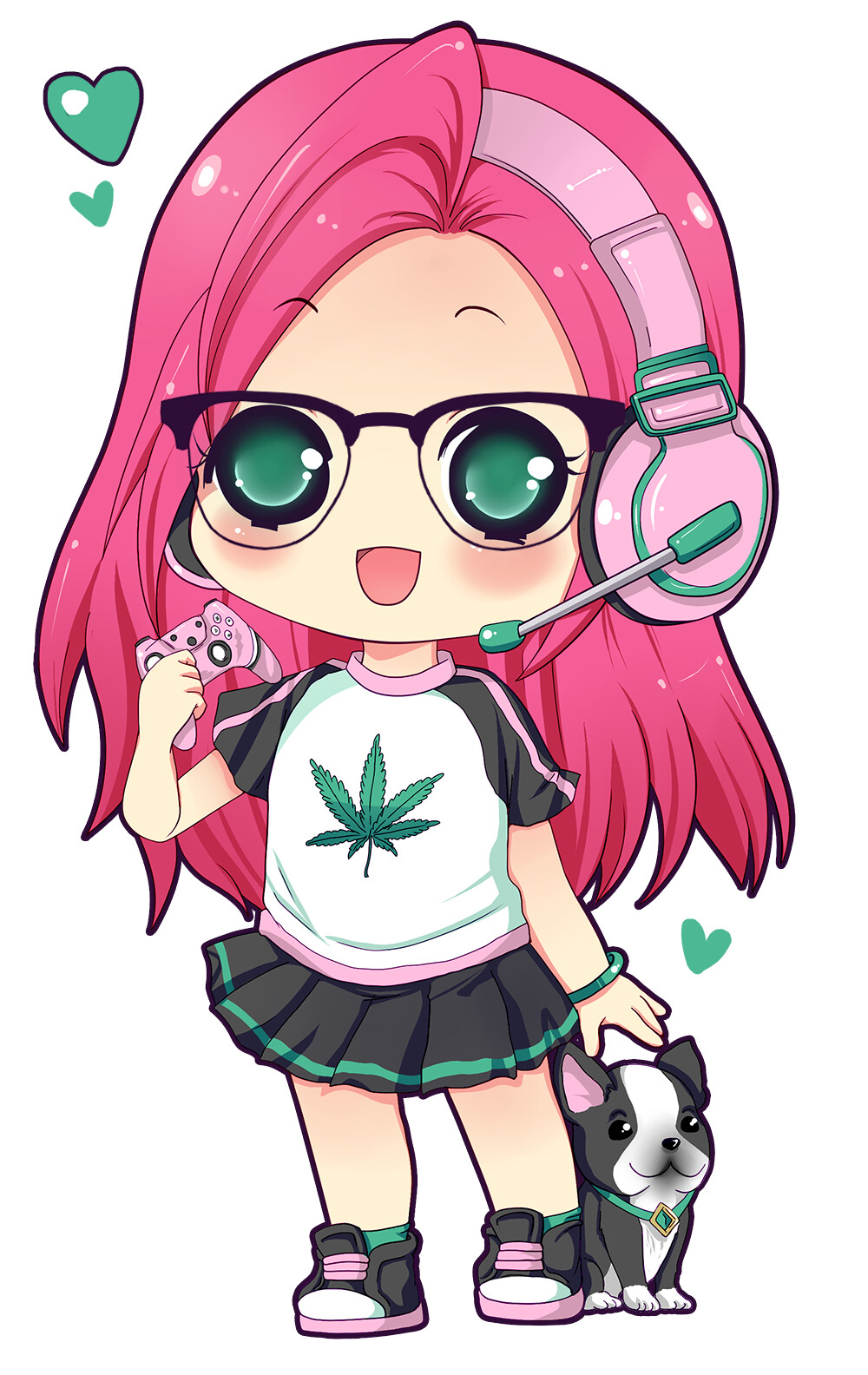The Hipster Chibi