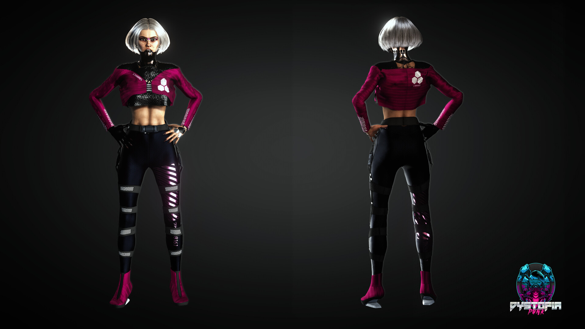 Mike Wuetherick - Dystopia Punk - Character Design (WiP)