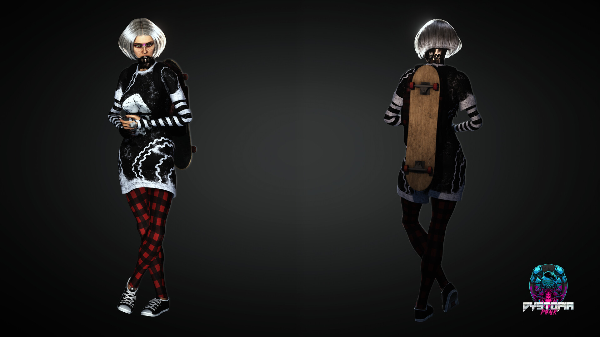 Mike Wuetherick - Dystopia Punk - Character Design (WiP)