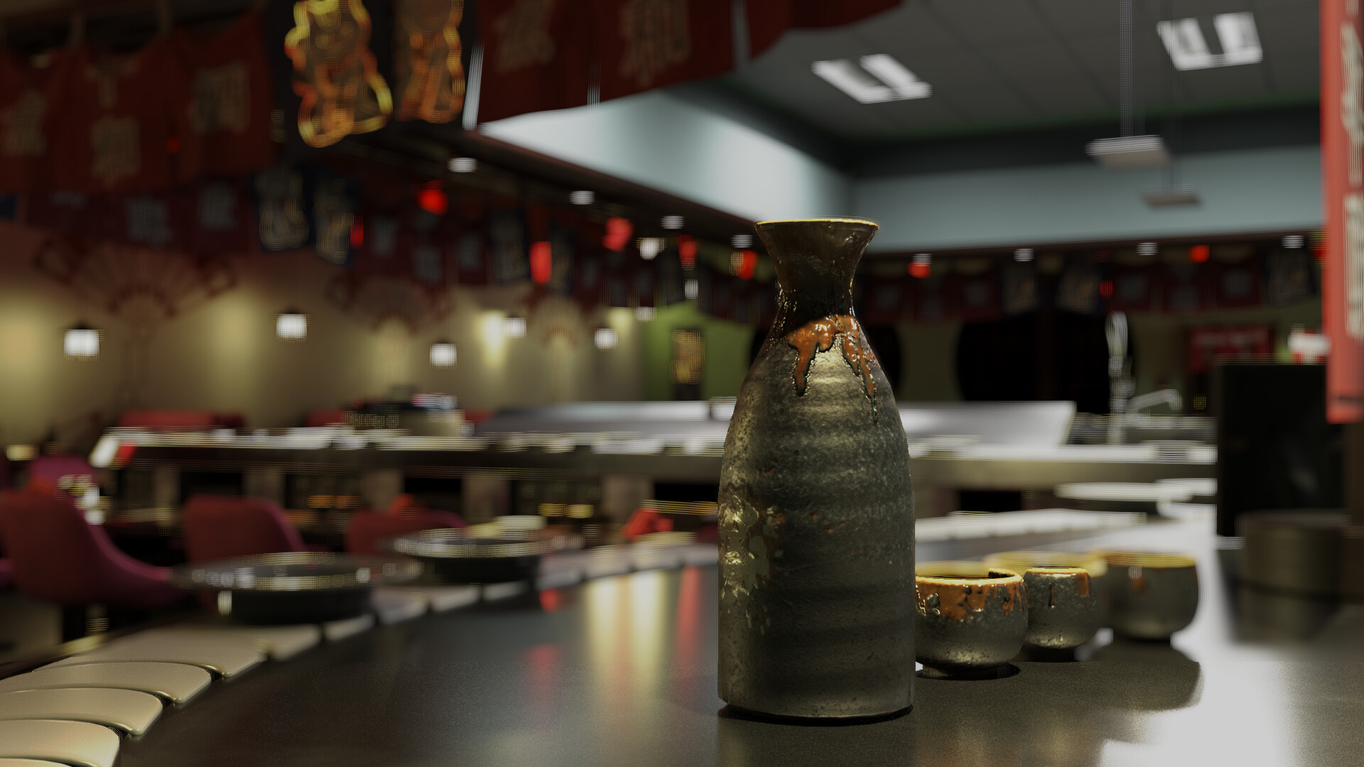 ArtStation - Sushi Bar Team Project
