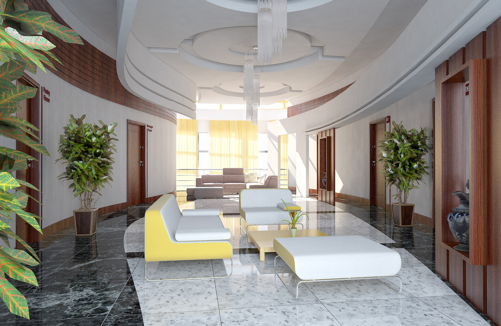 ArtStation - Lobby Design