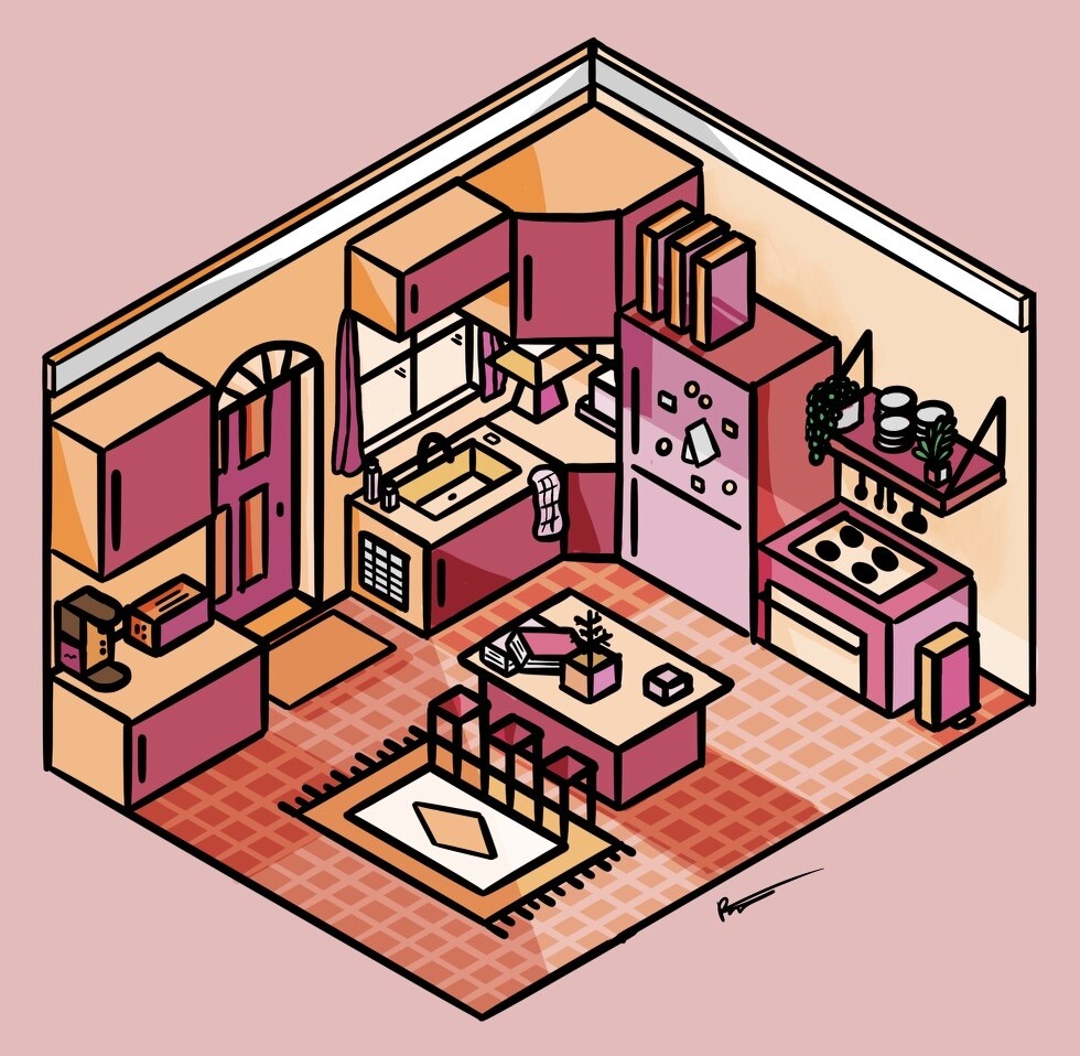 ArtStation - Kitchen design