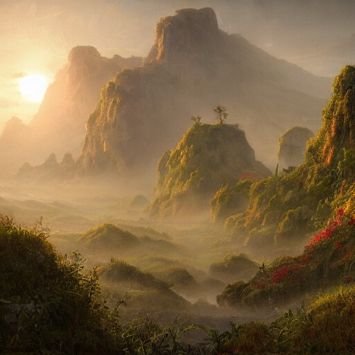 ArtStation - Ancient Landscapes