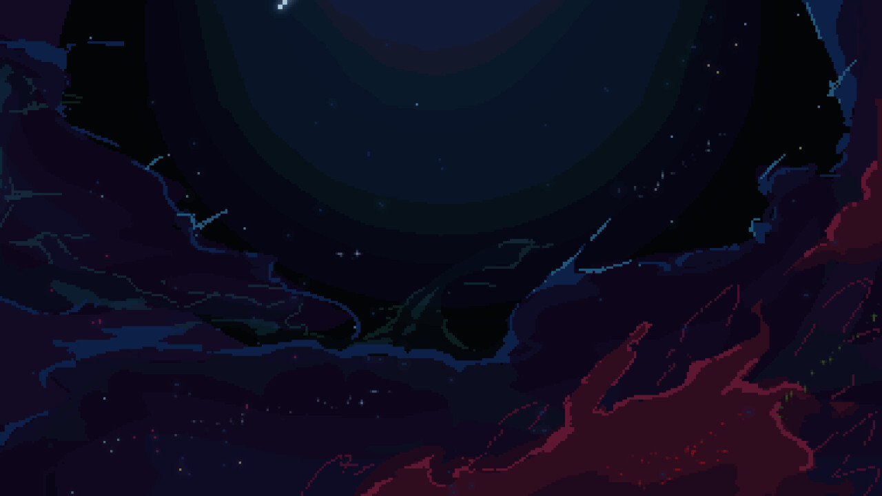 ArtStation - Night Sky_Animated Background