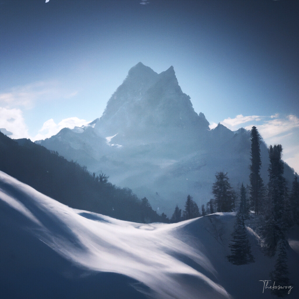 ArtStation - Snowy Hills II