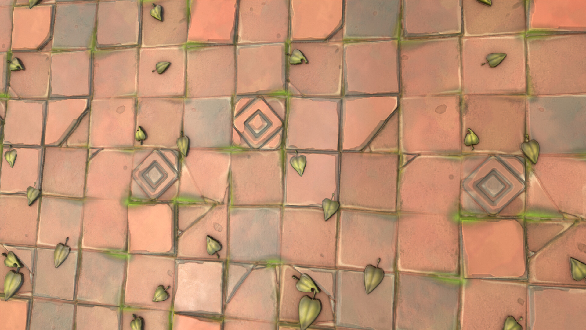 ArtStation - Stylized tiles