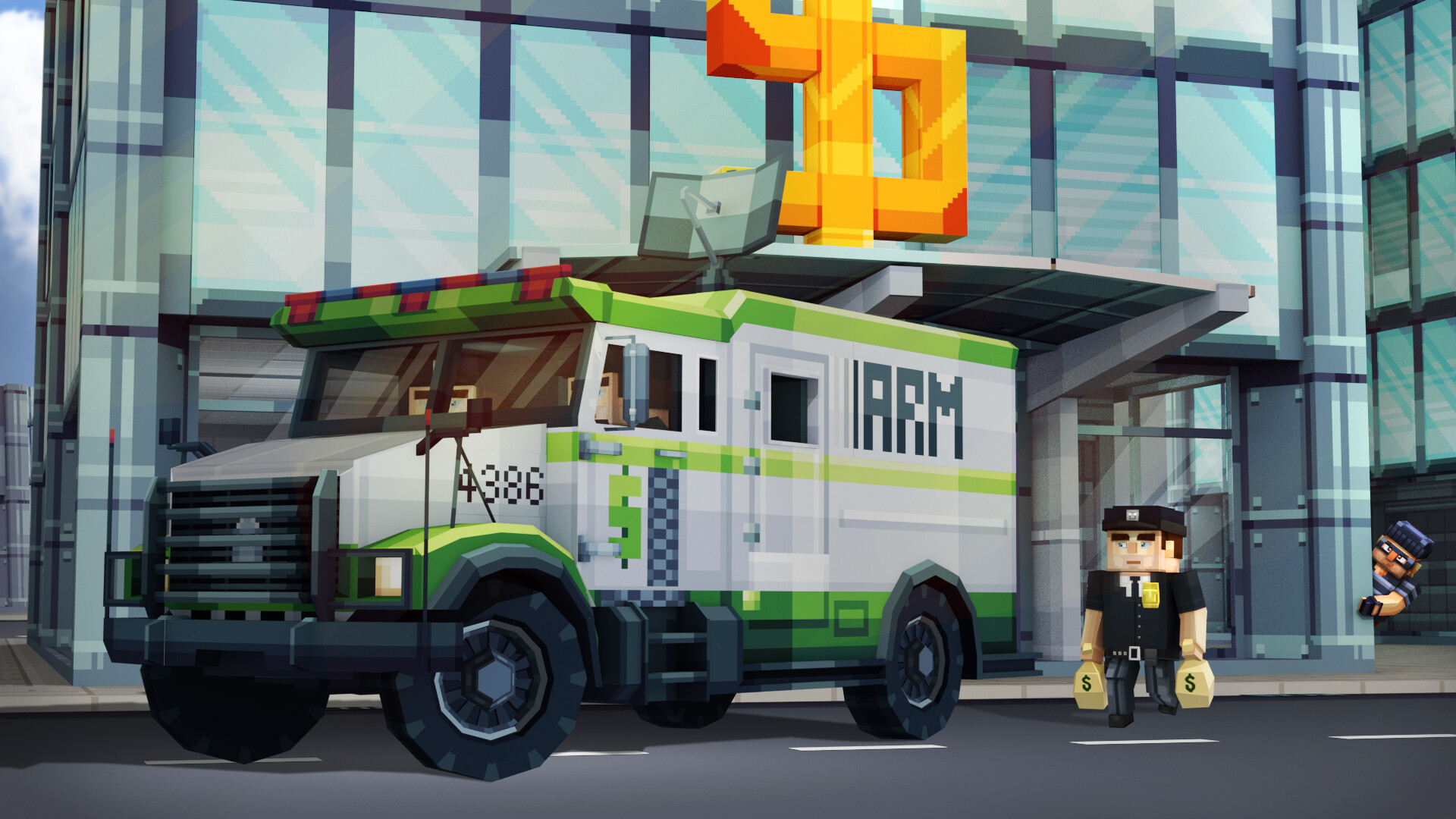 ArtStation - Bank guard