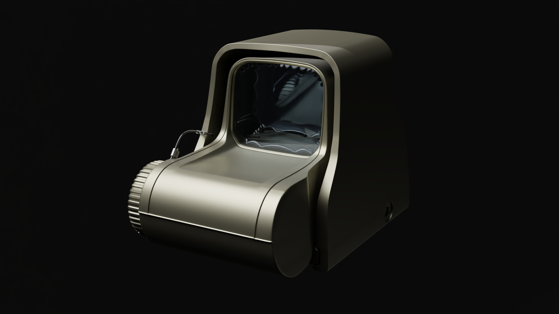 ArtStation - EOTech L3 HWS XPS3 Holographic Sight (WIP)