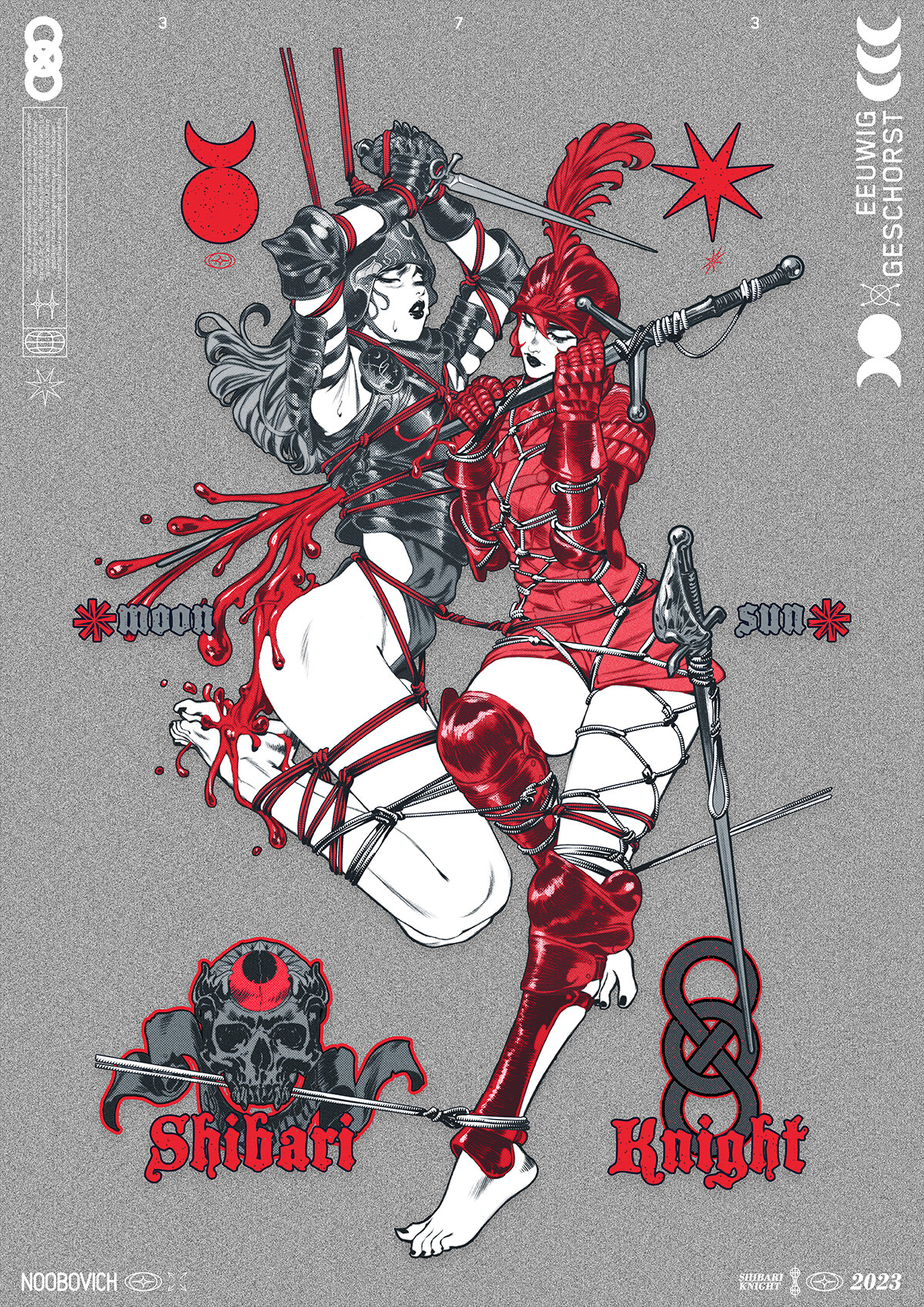 ibrahem swaid - Shibari Knight: Sun & Moon