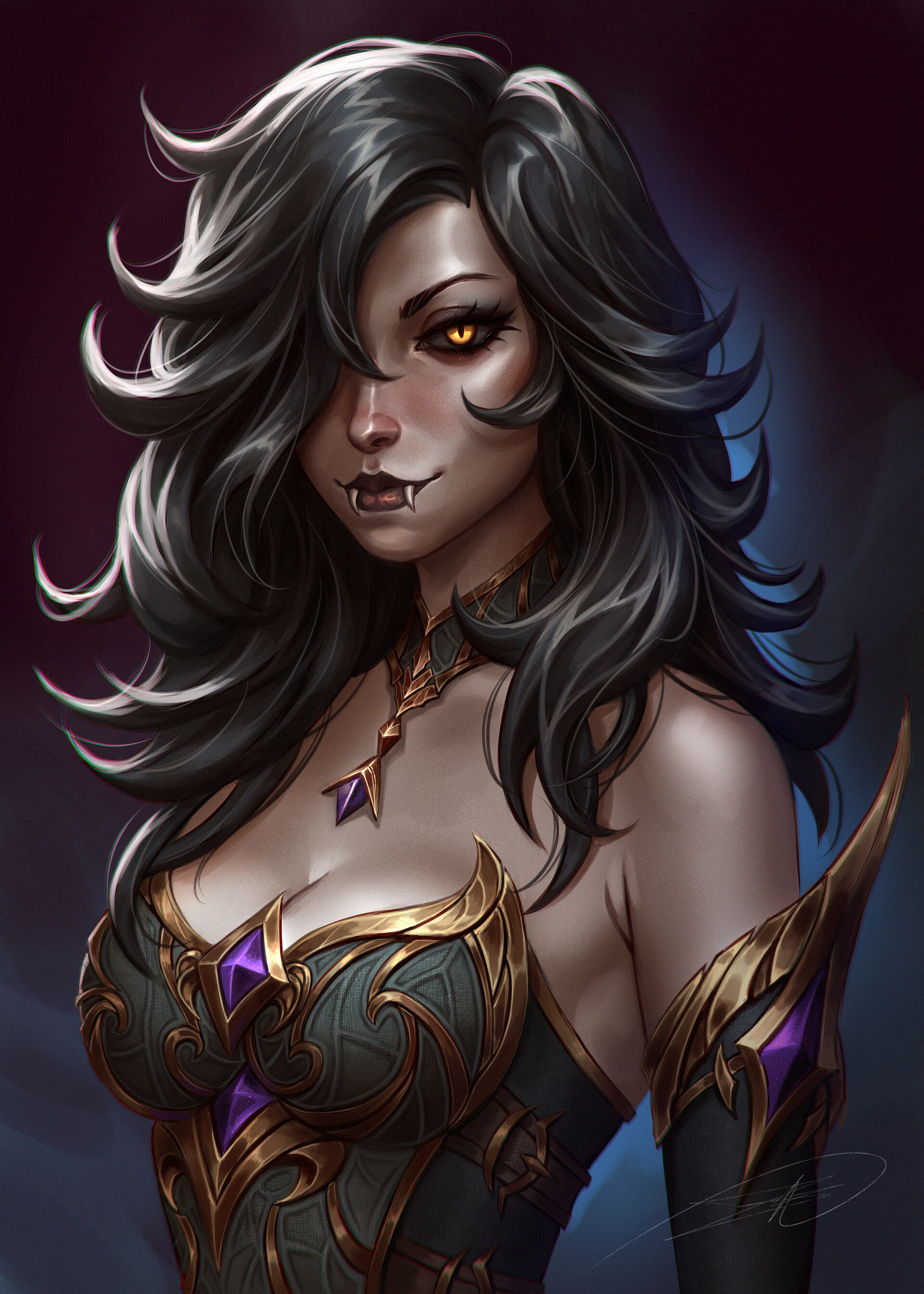 ArtStation - Fantasy portrait.