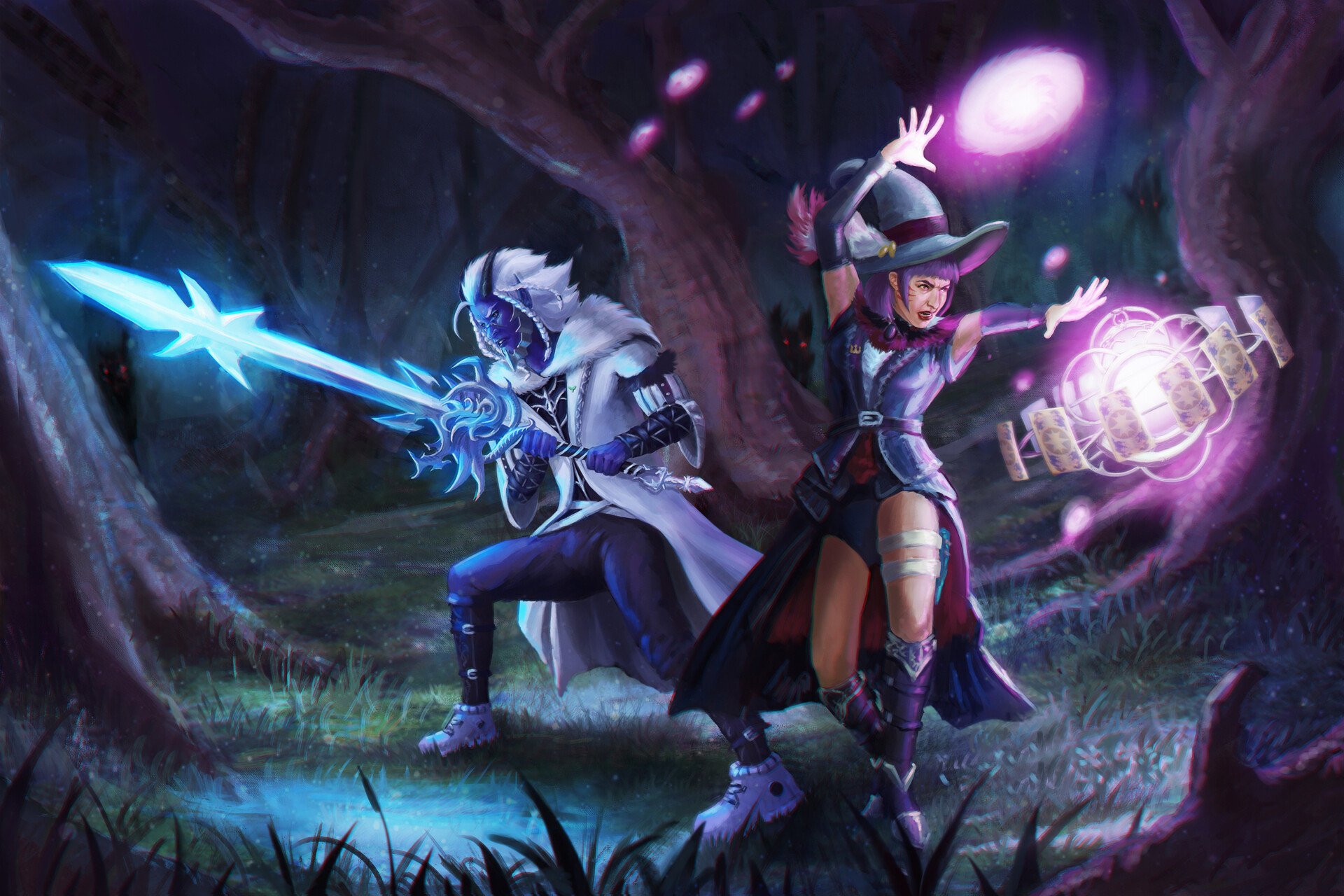 ArtStation - FF XIV - Illustration commission