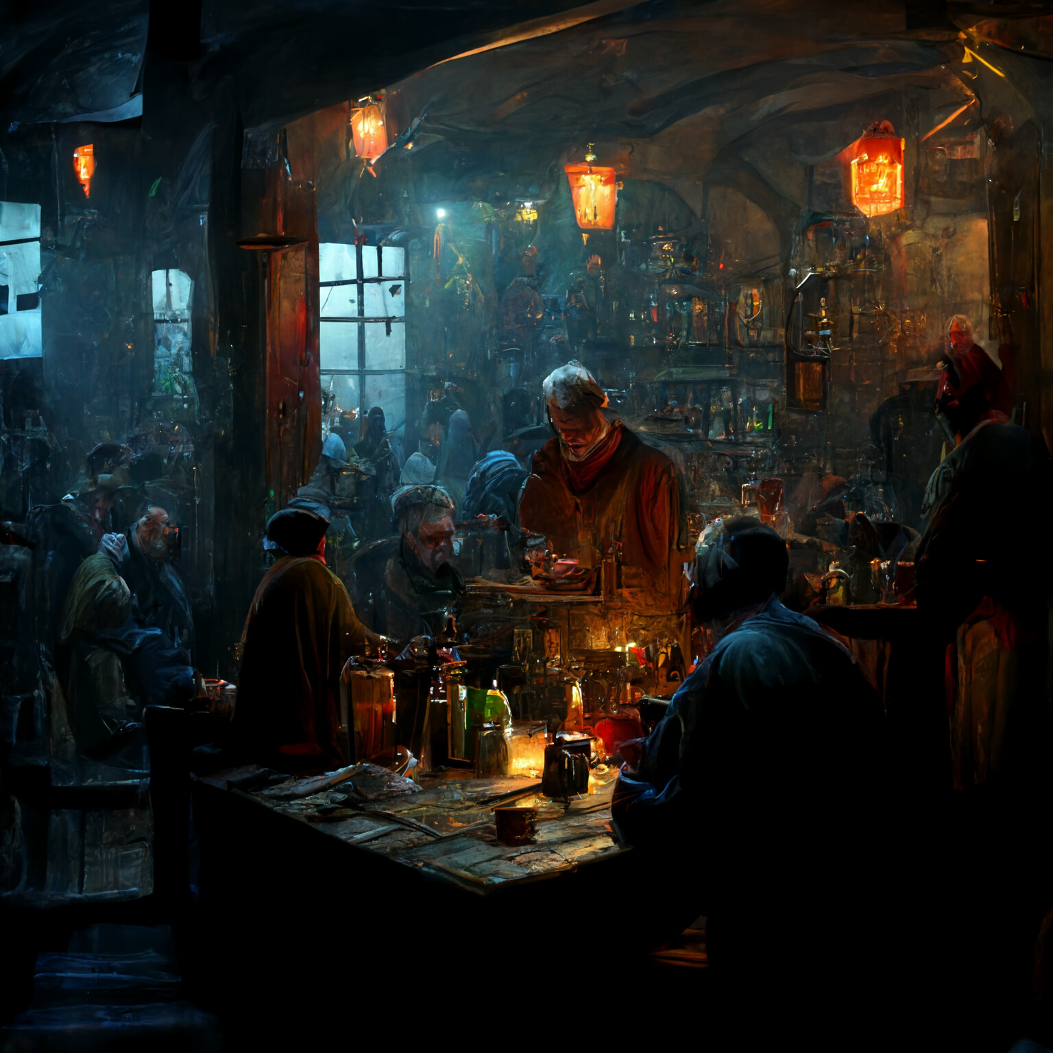 ArtStation - Medieval Tavern II