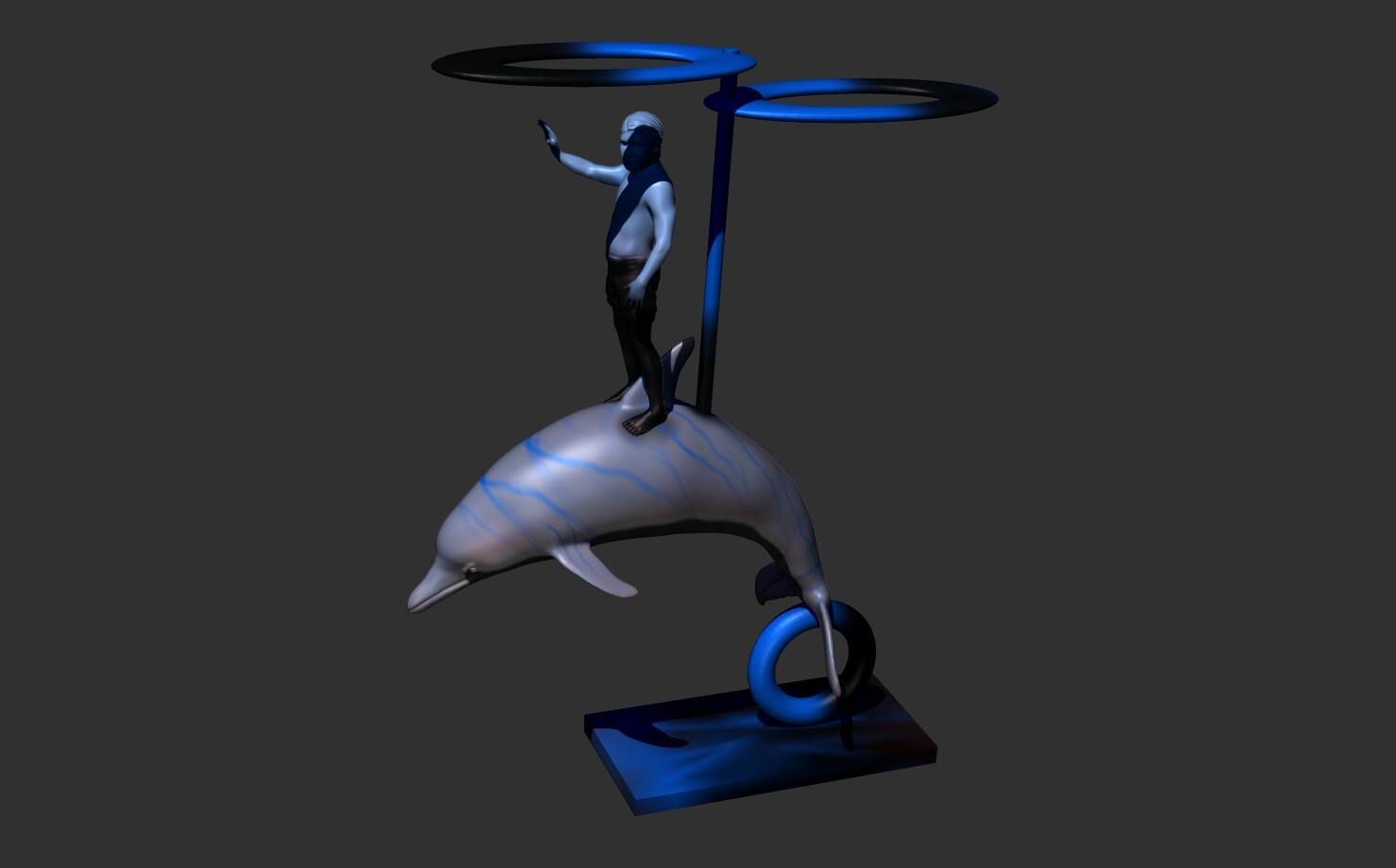 ArtStation - BLUE DELFIN BOY