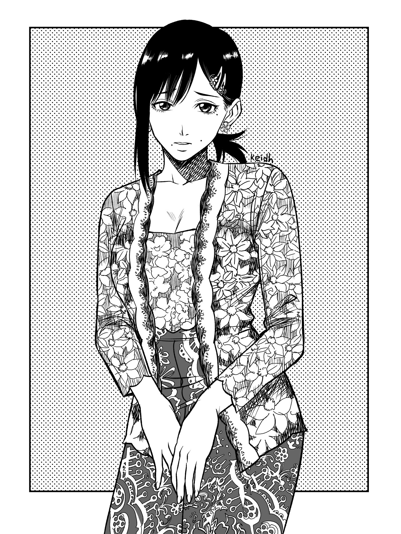 ArtStation - Kobeni in kebaya