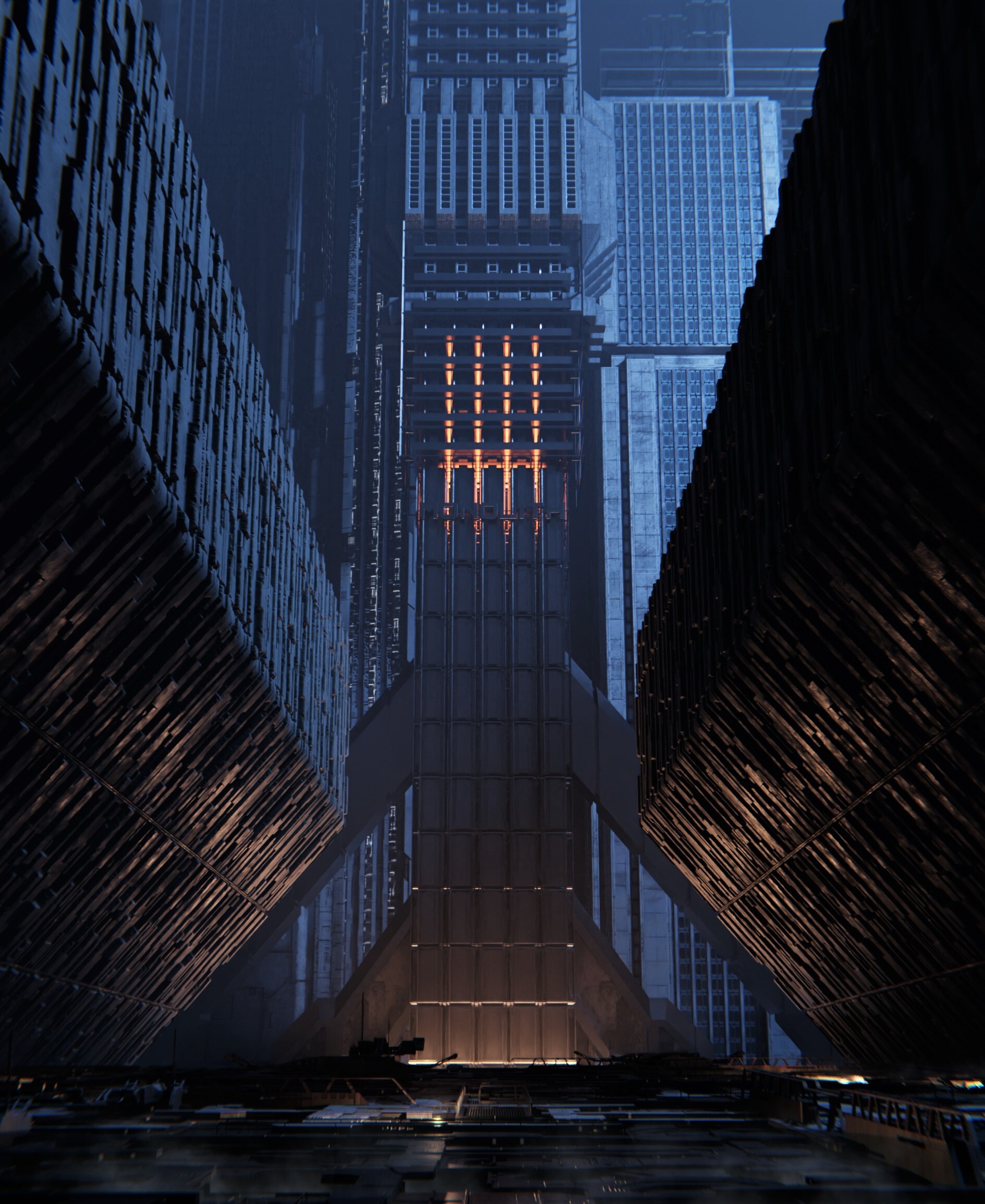 ArtStation - Spire After Dark