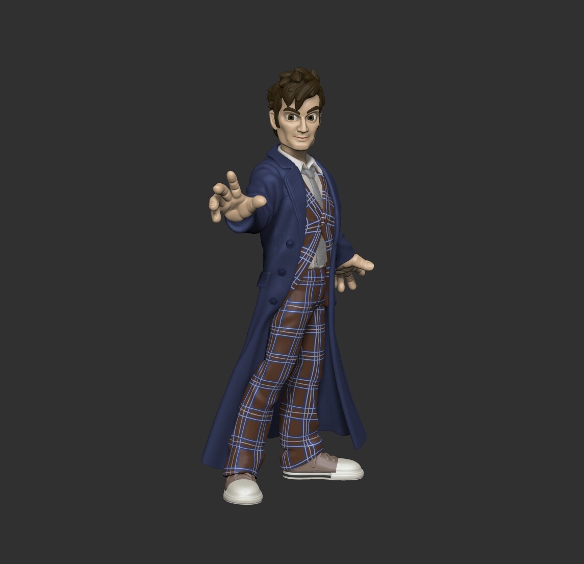 ArtStation - Doctor Who - 14th Doctor Tennant Again