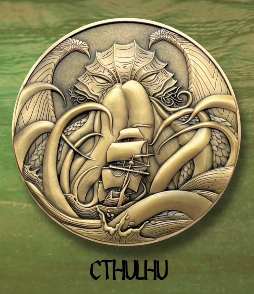 ArtStation - Cthulhu coin collection
