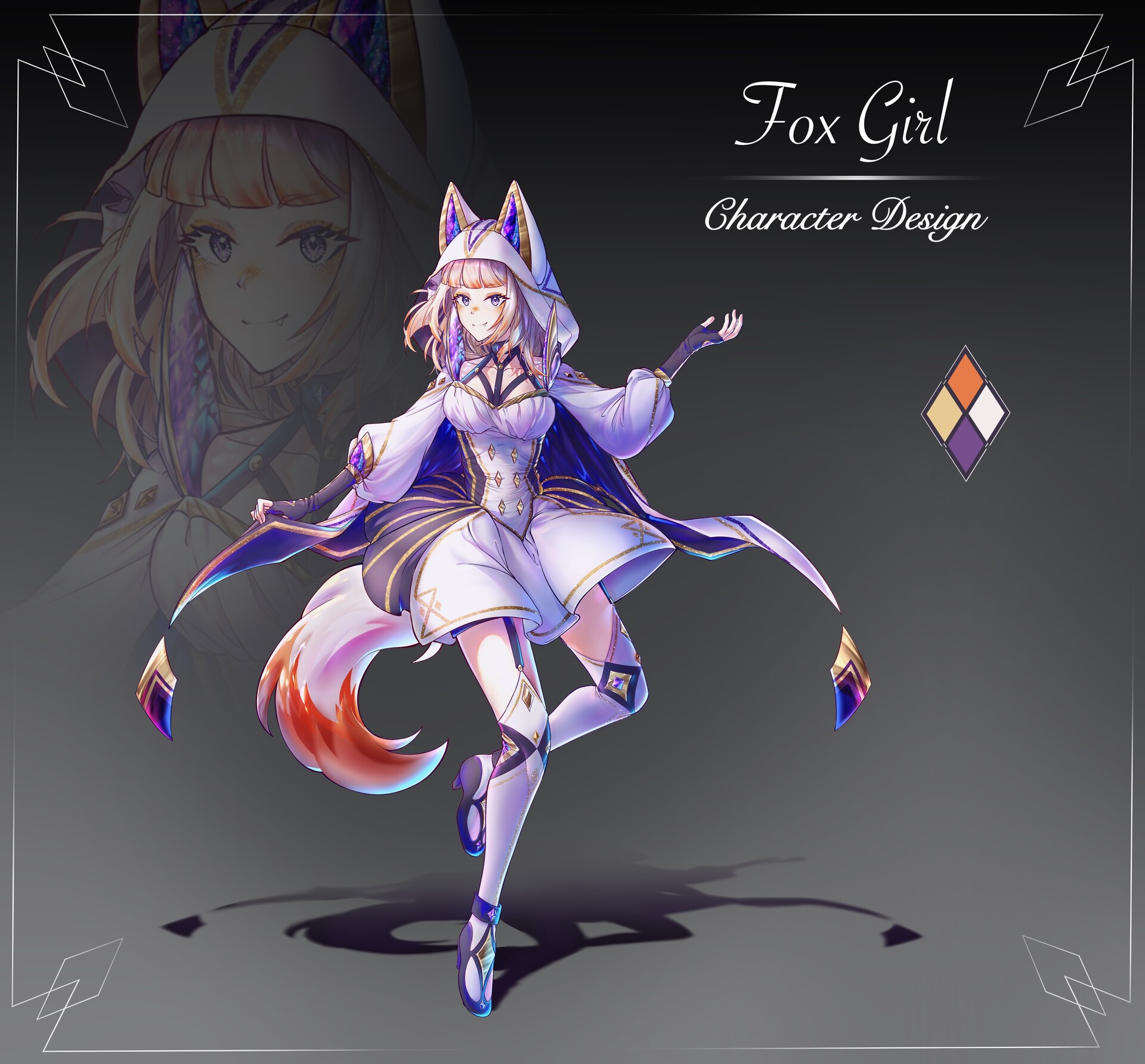 ArtStation - Fox Girl