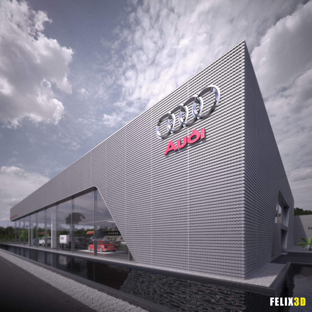 ArtStation - Concept - Audi Showroom