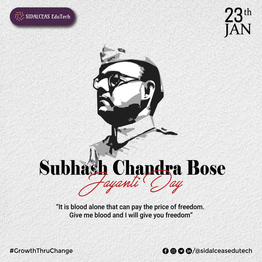 ArtStation - subhash-chandra-bose-jayanti_Day_Poster