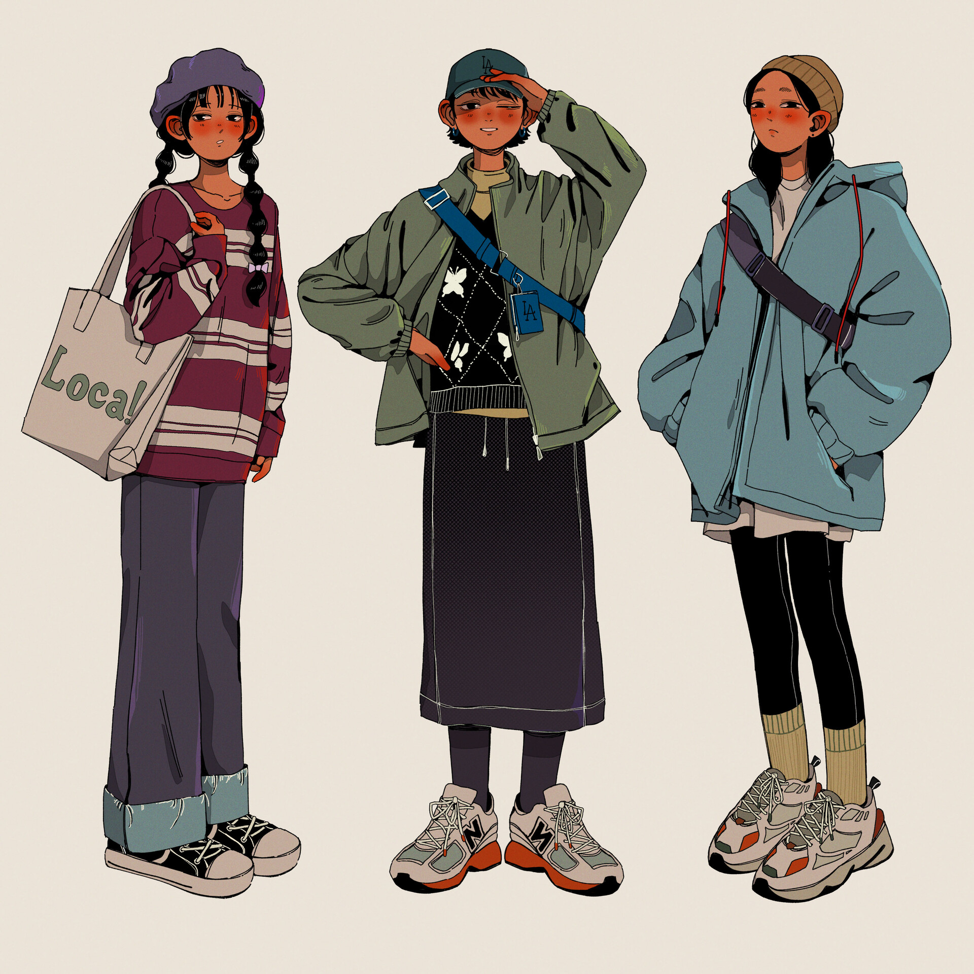 ArtStation - Character Design: Street Style