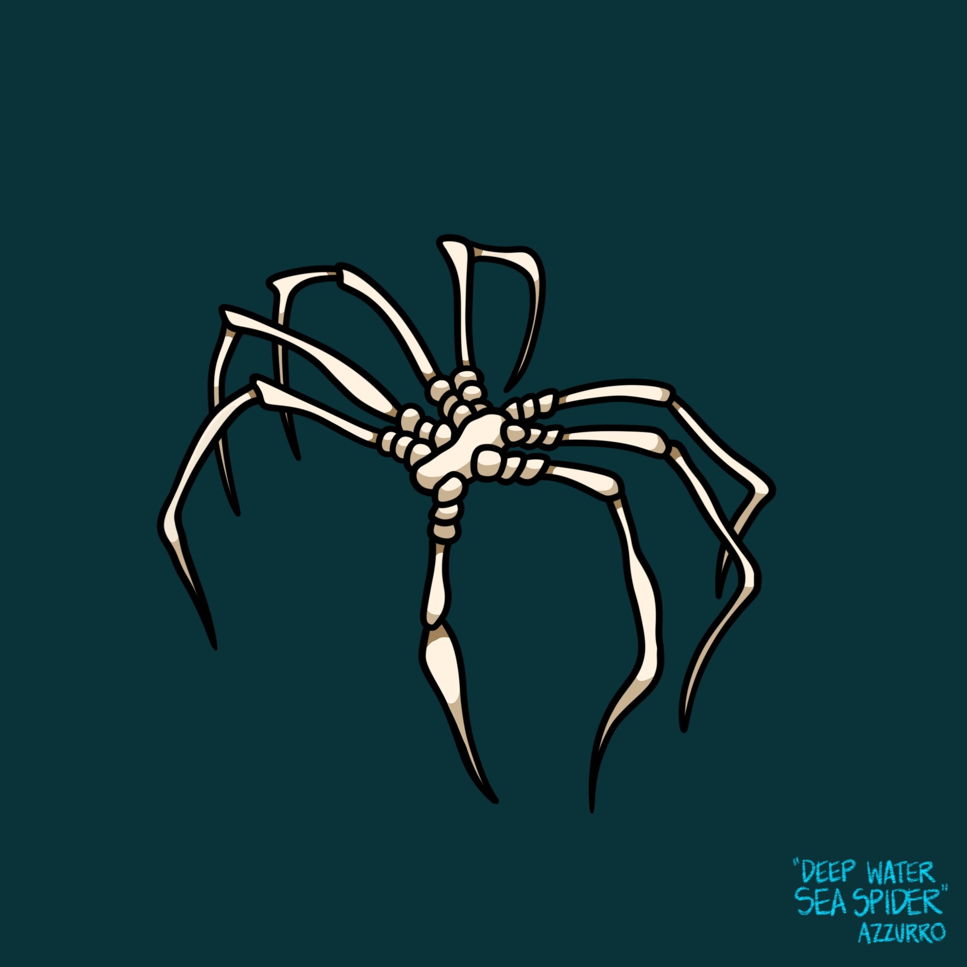 ArtStation - Deep Water Sea Spider