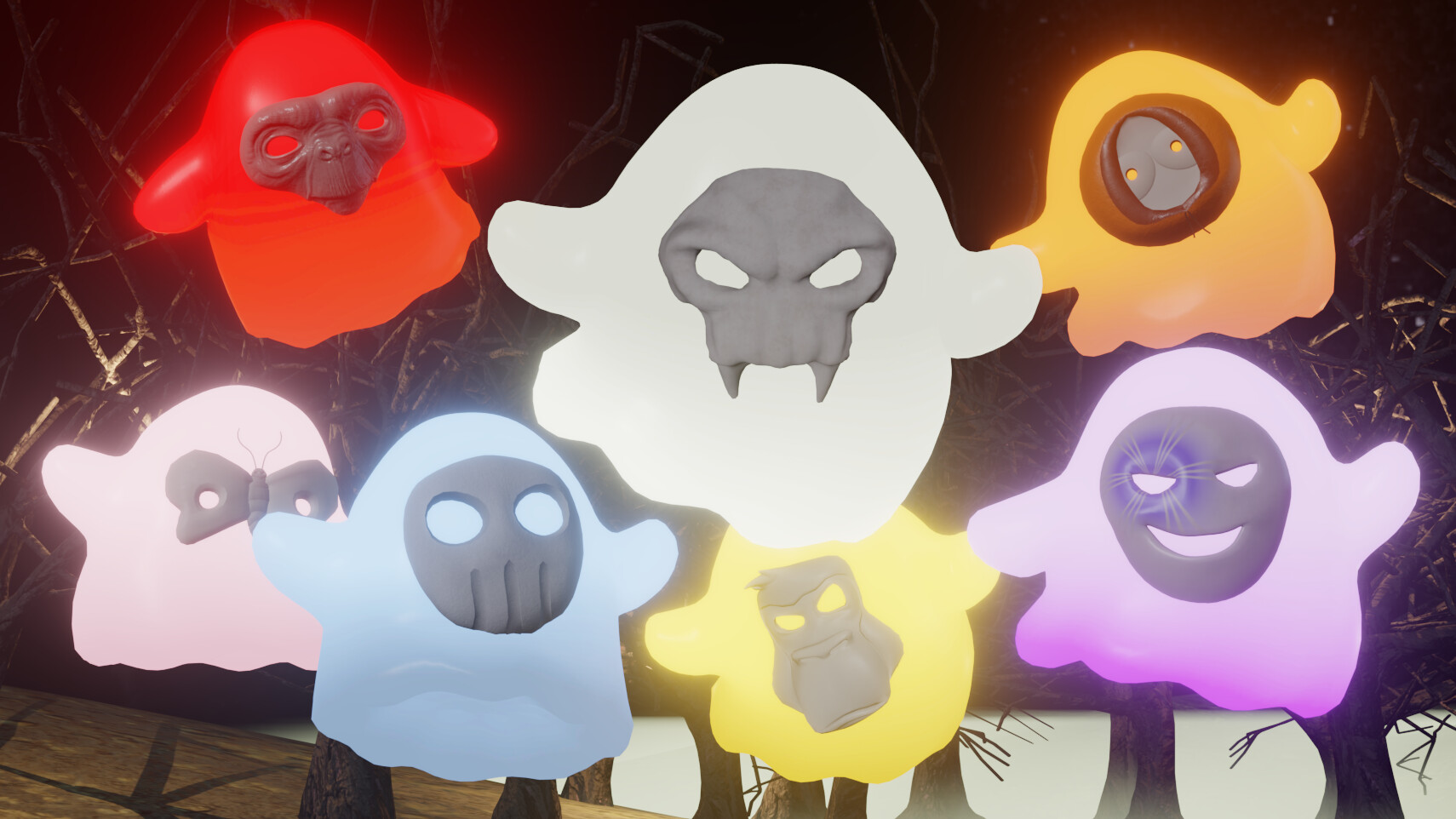 ArtStation - Little Ghosts