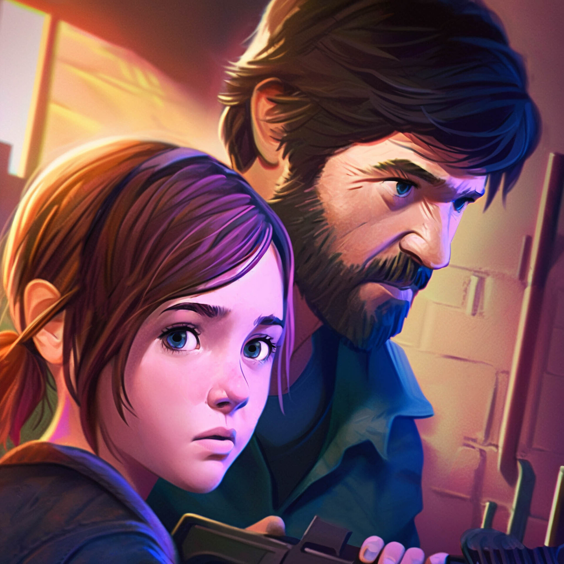 Joel And Ellie Fan Art