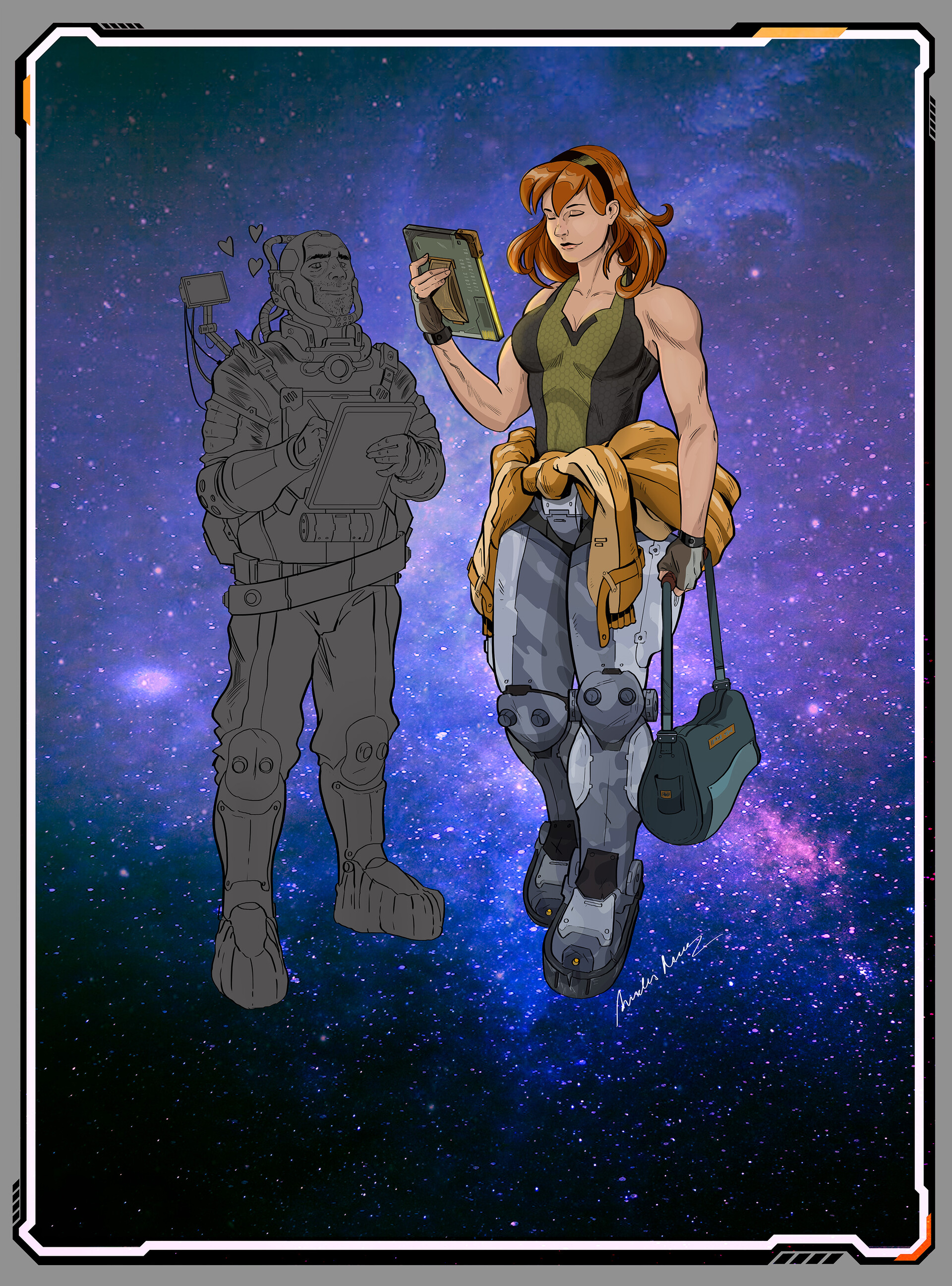 Andres Ramos - Comics - Space Opera Project!