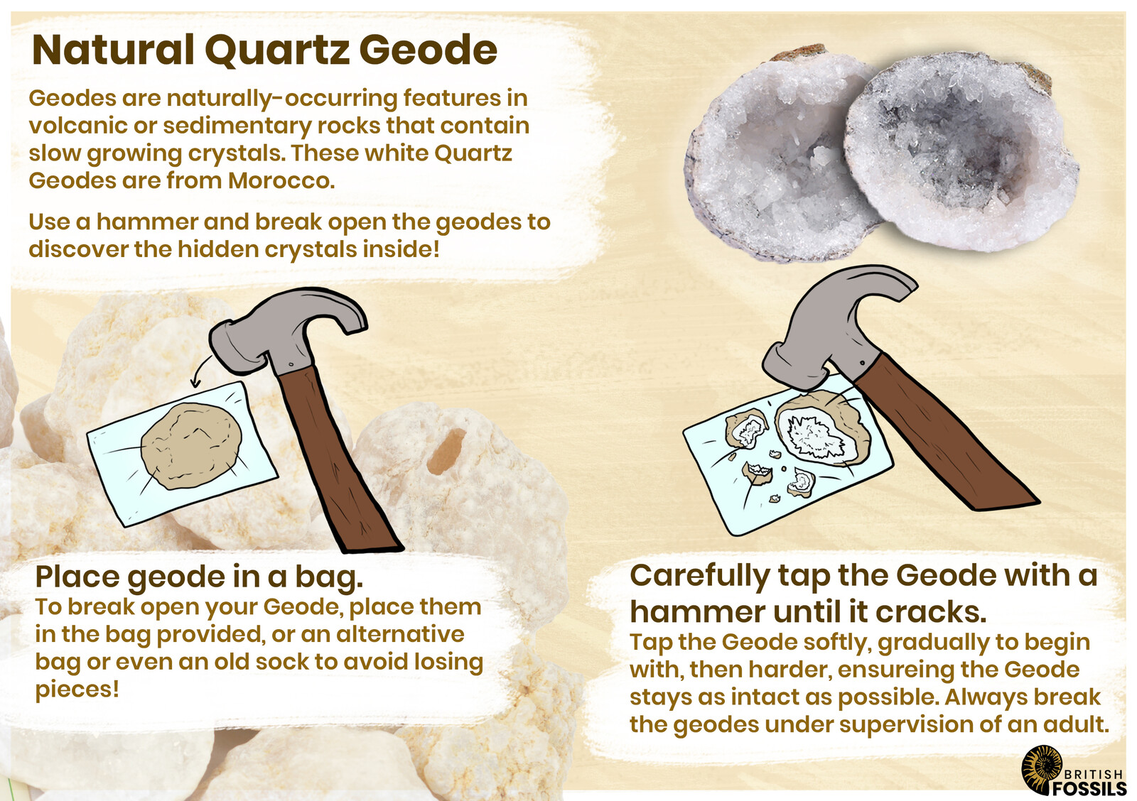 Riannon Bristow - Break your own Geode card