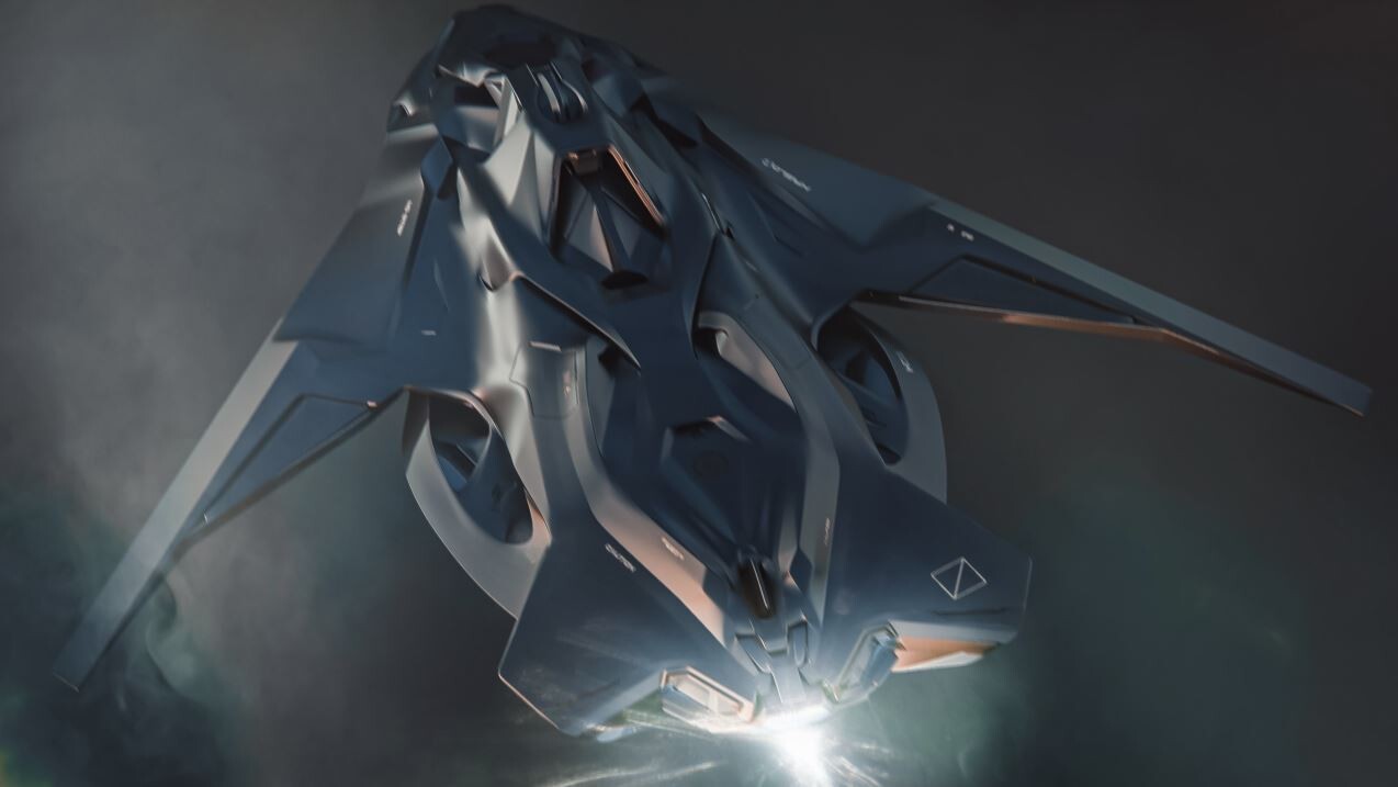 ArtStation - Alien aircraft