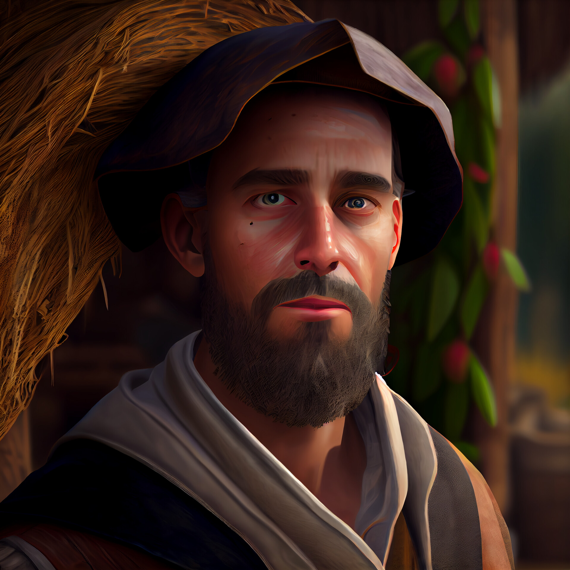 ArtStation - Medieval Farmer