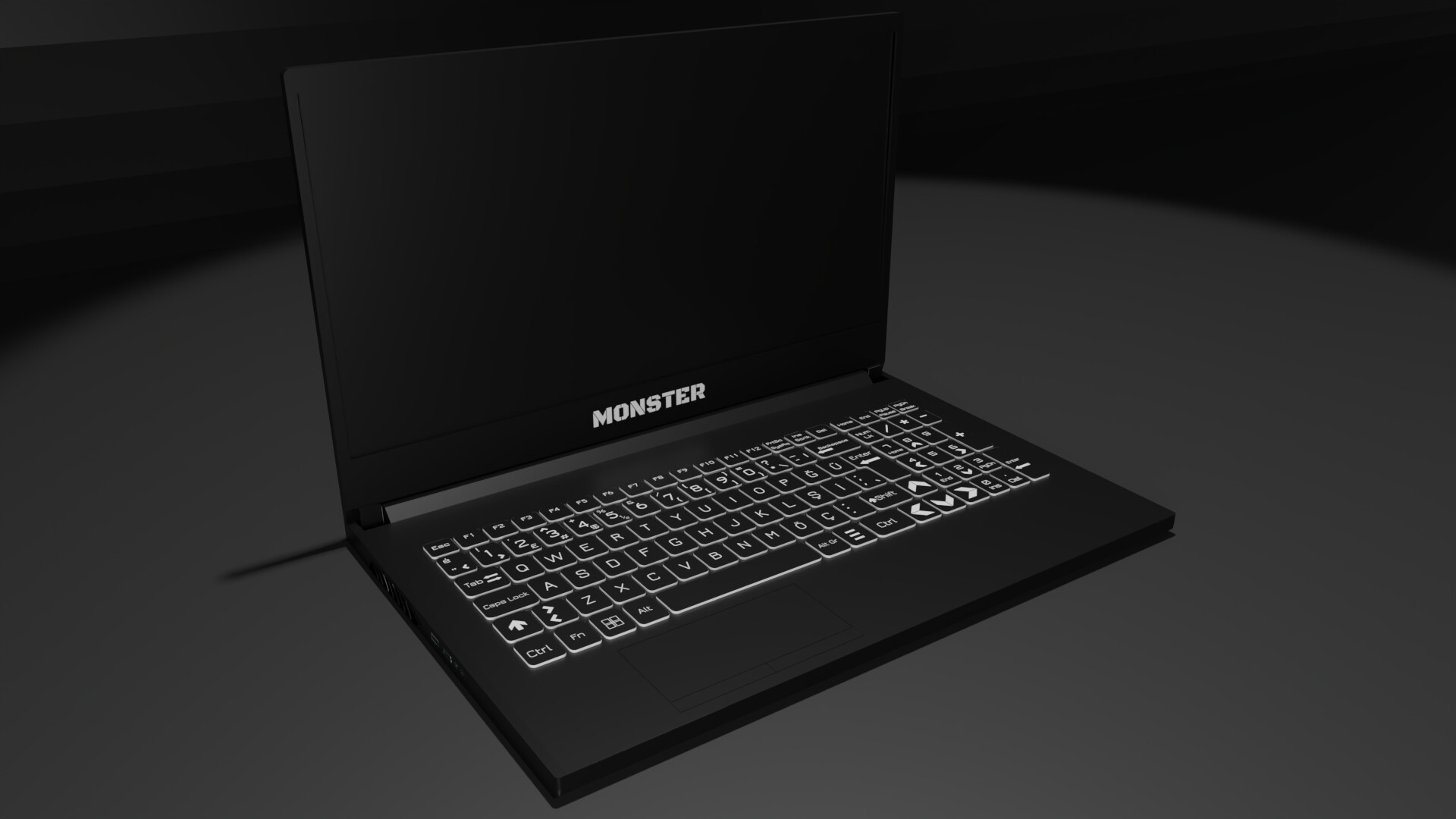 ArtStation - Monster Laptop Model