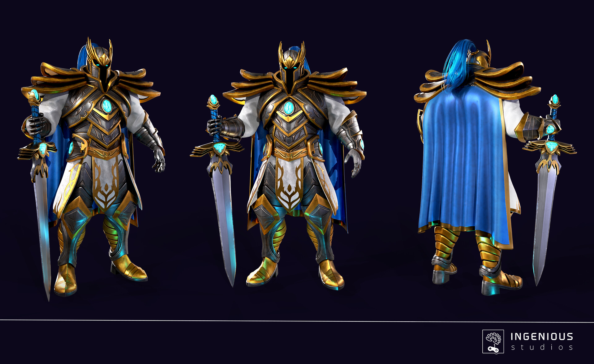 Ingenious Studios - Temple Guardians Character Art