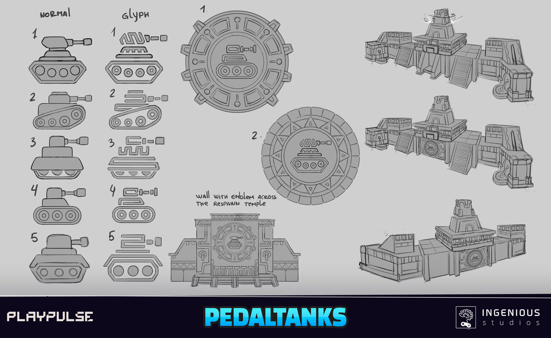 Ingenious Studios - Environment for PEDALTANKS