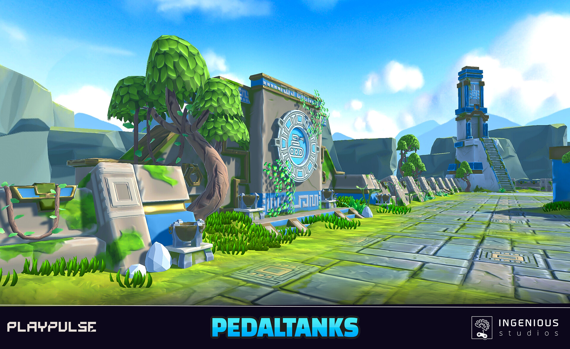 Ingenious Studios - Environment for PEDALTANKS