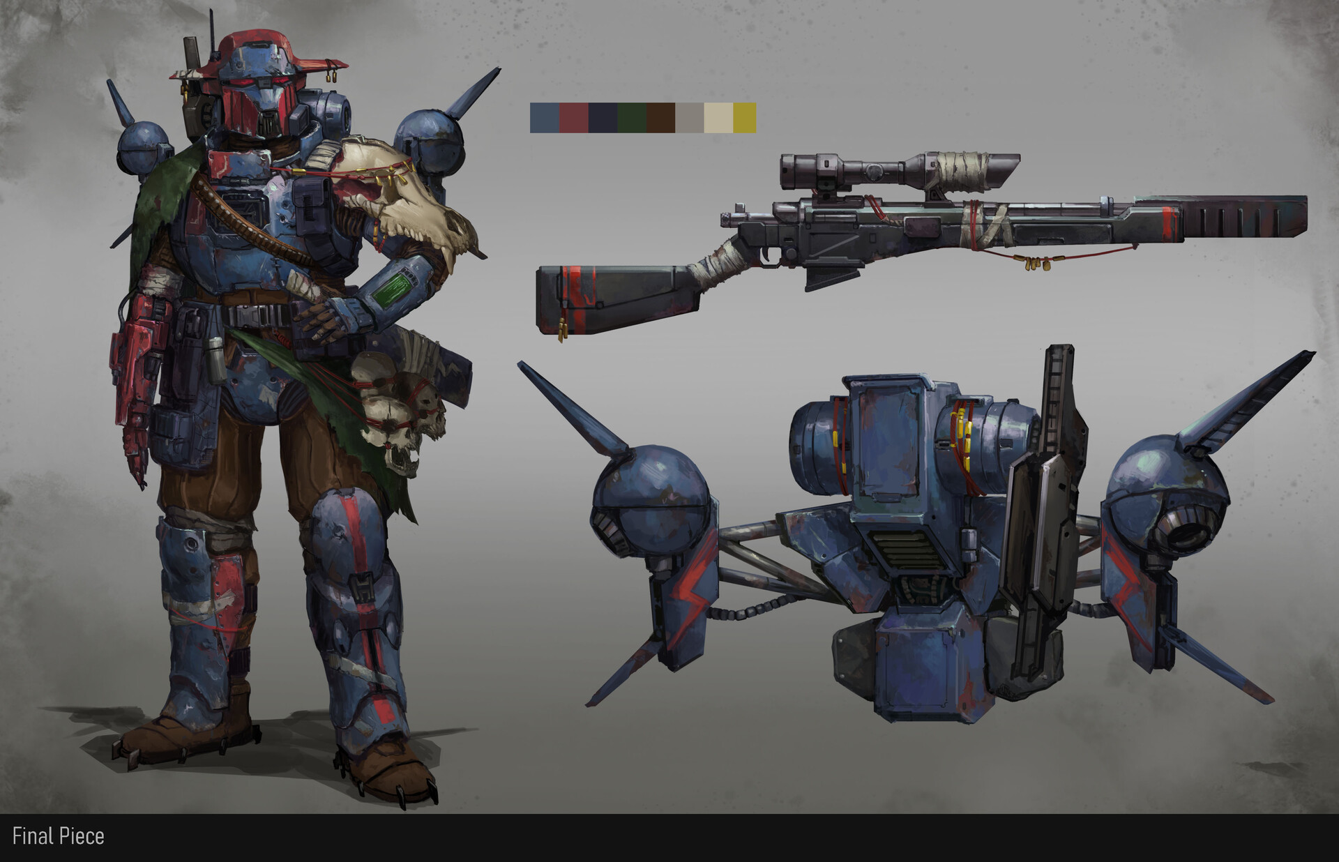 ArtStation - The Space Mercenary