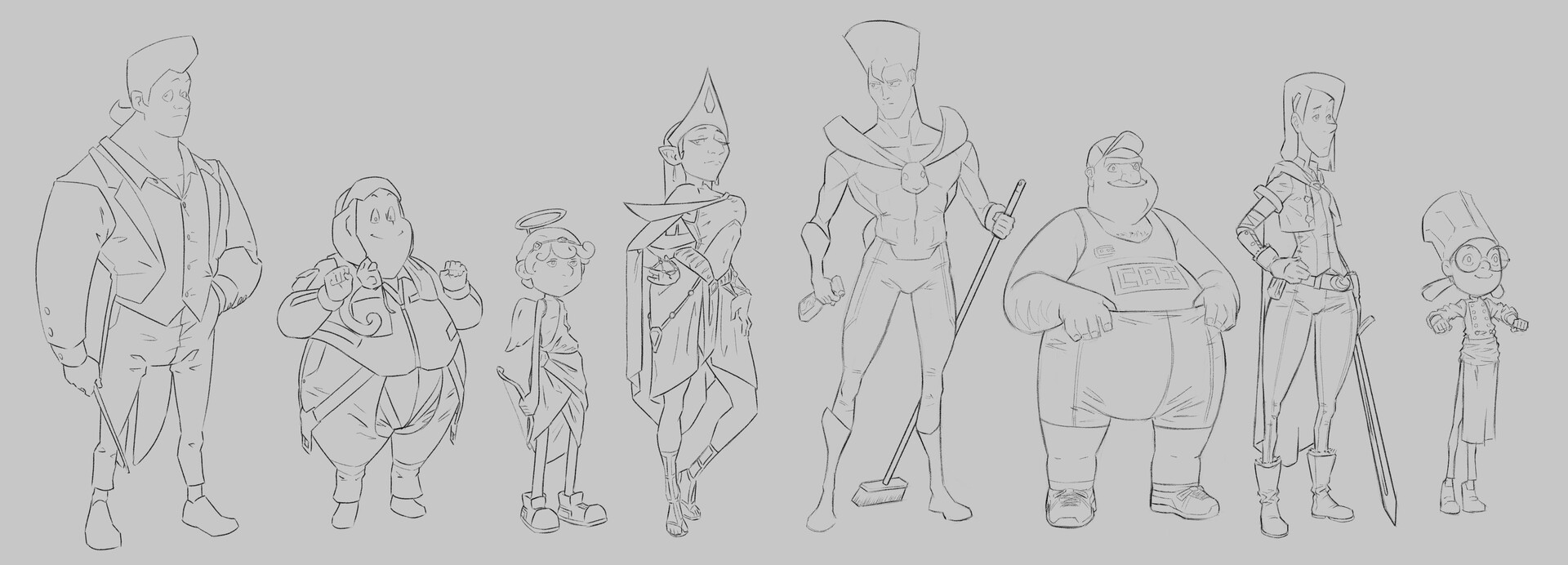 ArtStation - Character Design | Expression Sheets