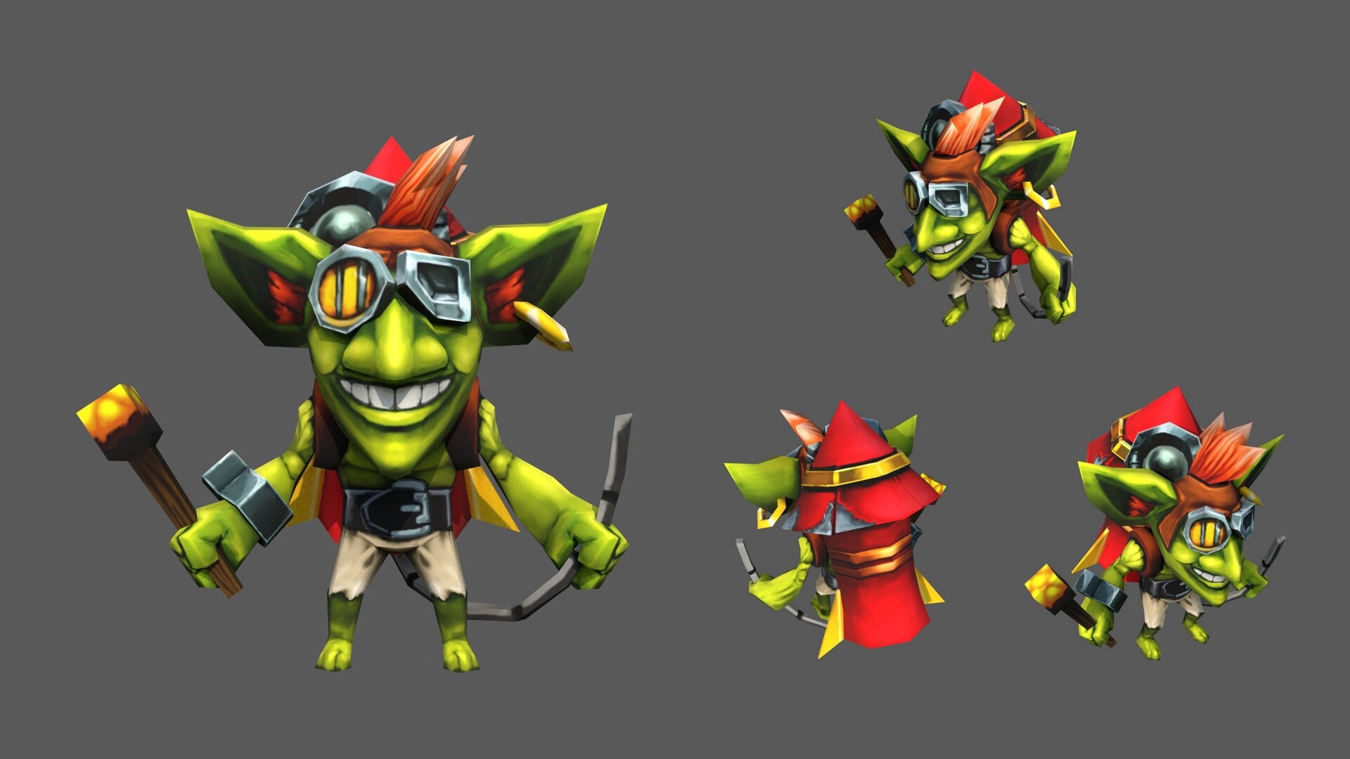 ArtStation - Goblin Rocket - Siege: Titan Wars