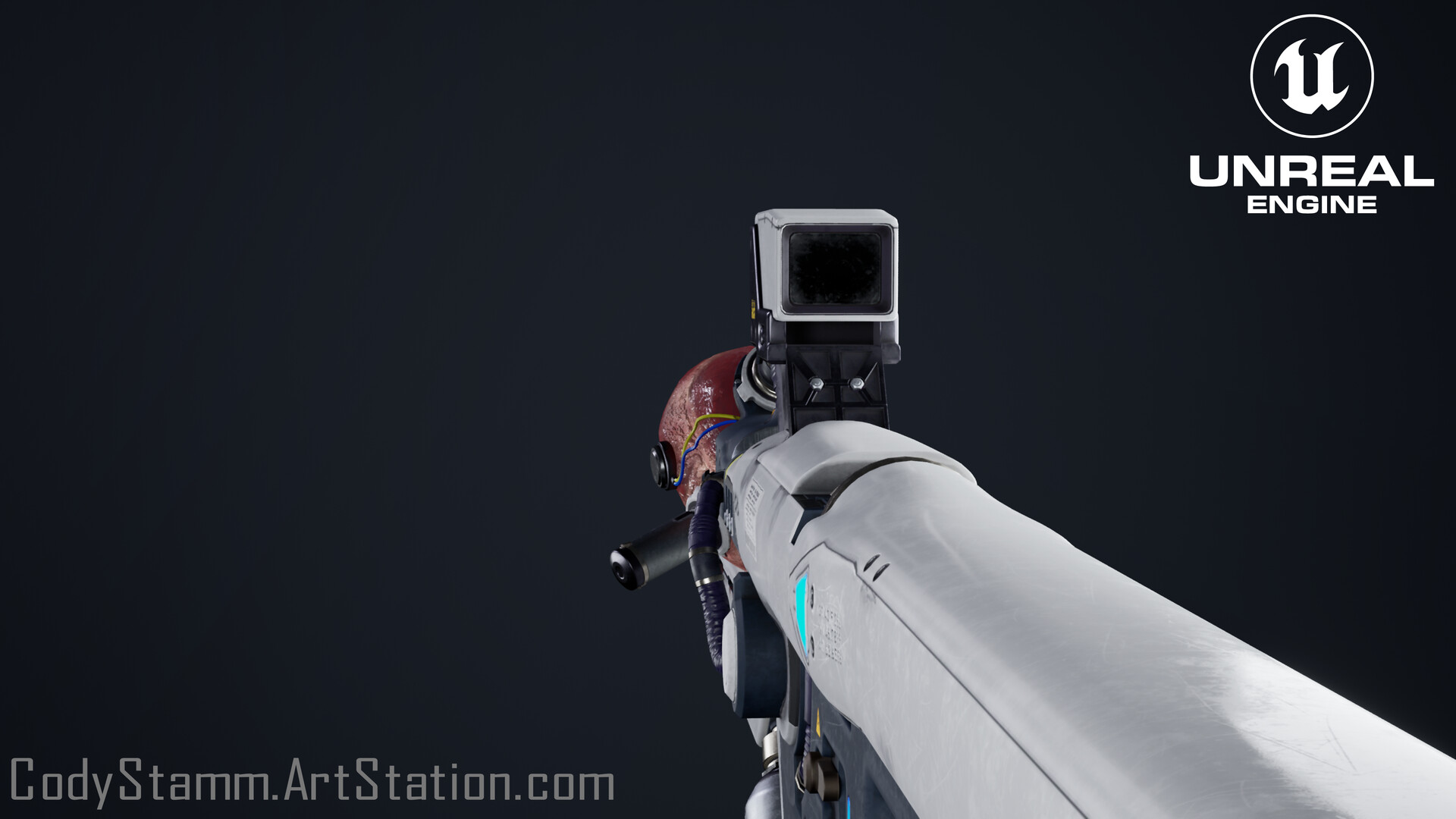 ArtStation - Biotech_V1 Rifle