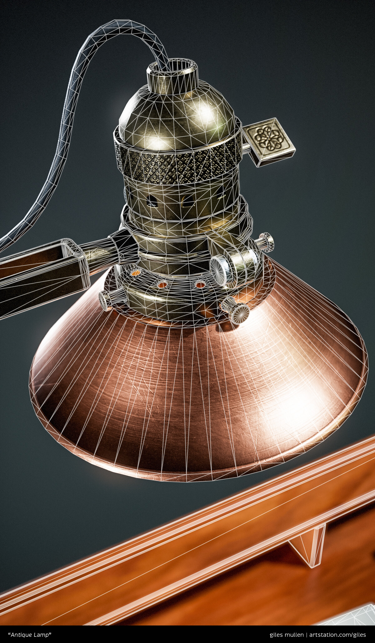 Giles Mullen - Antique Lamp