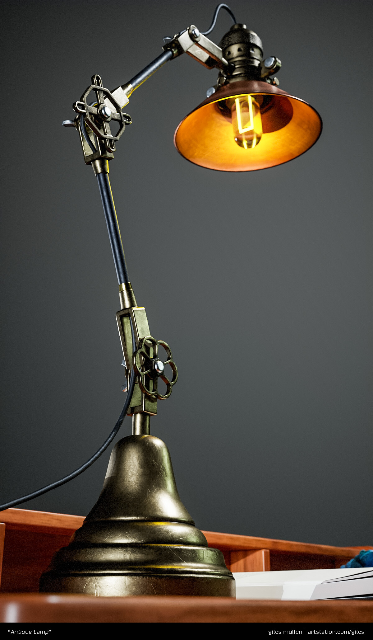 Giles Mullen - Antique Lamp