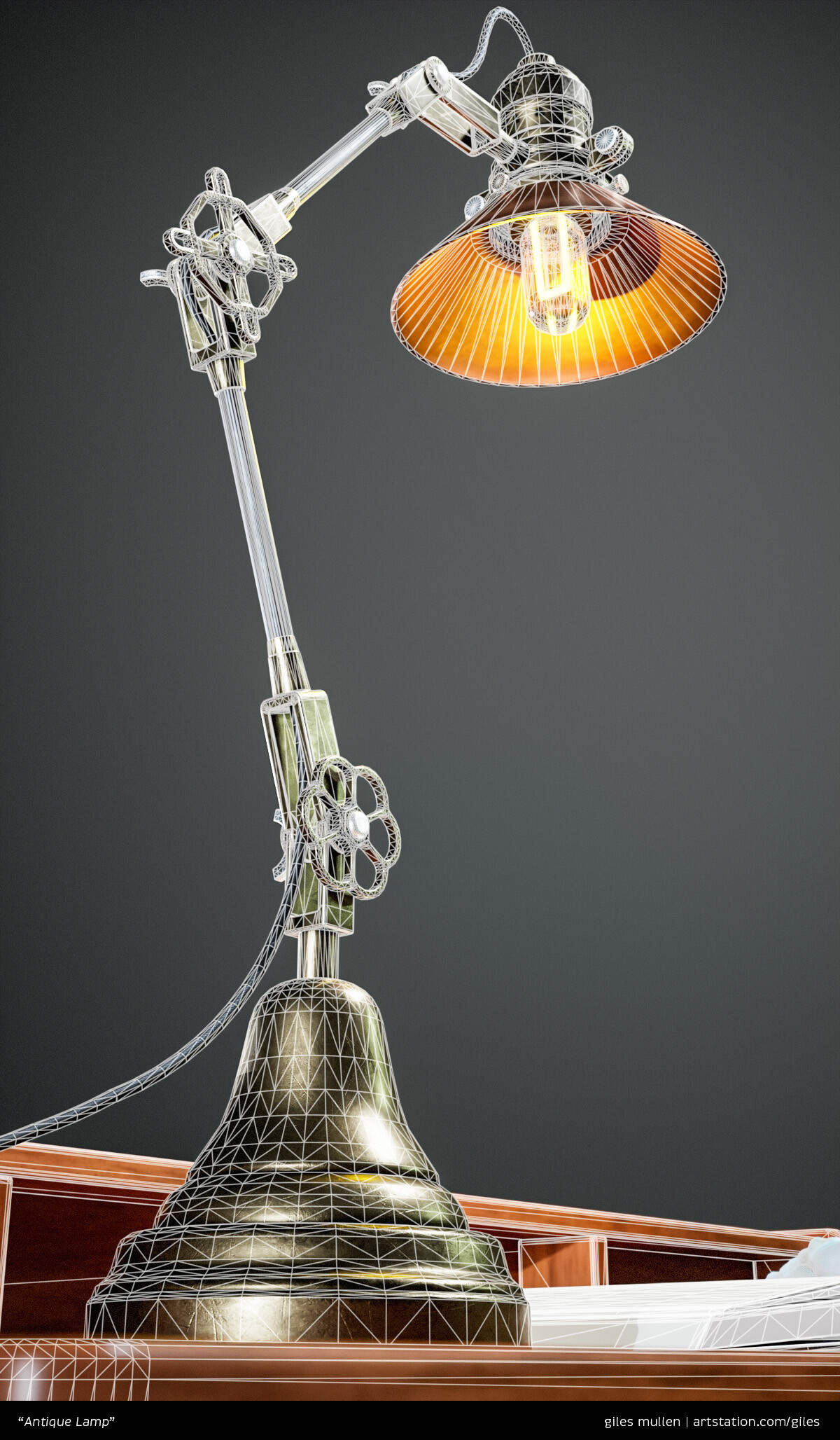 Giles Mullen - Antique Lamp